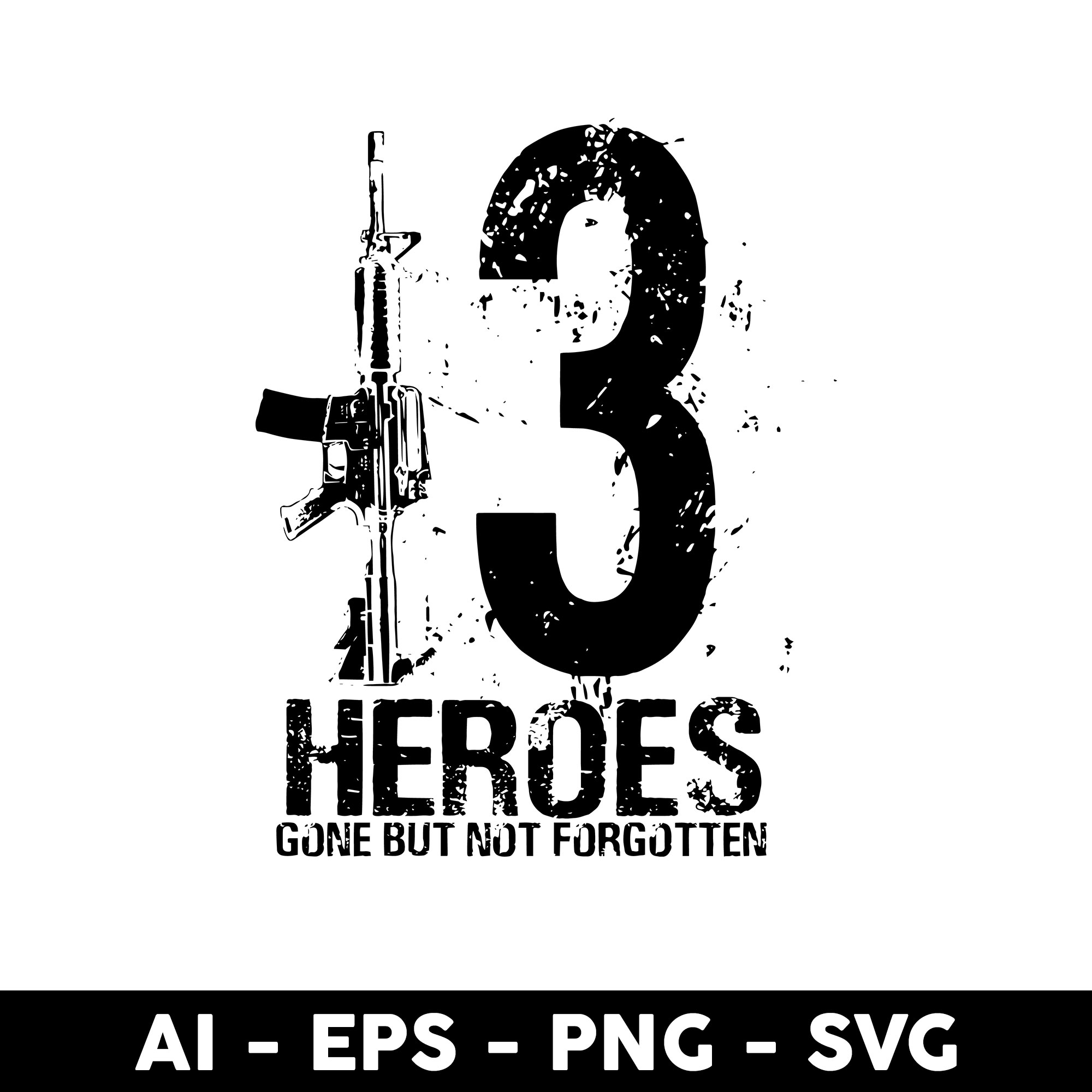 Gone But Not Forgotten Svg | Inspire Uplift