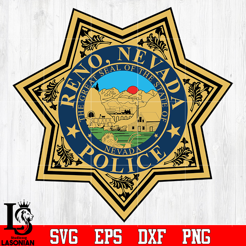 Badge Police Reno Nevada The Great Seal Of The State Of Neva | Inspire ...
