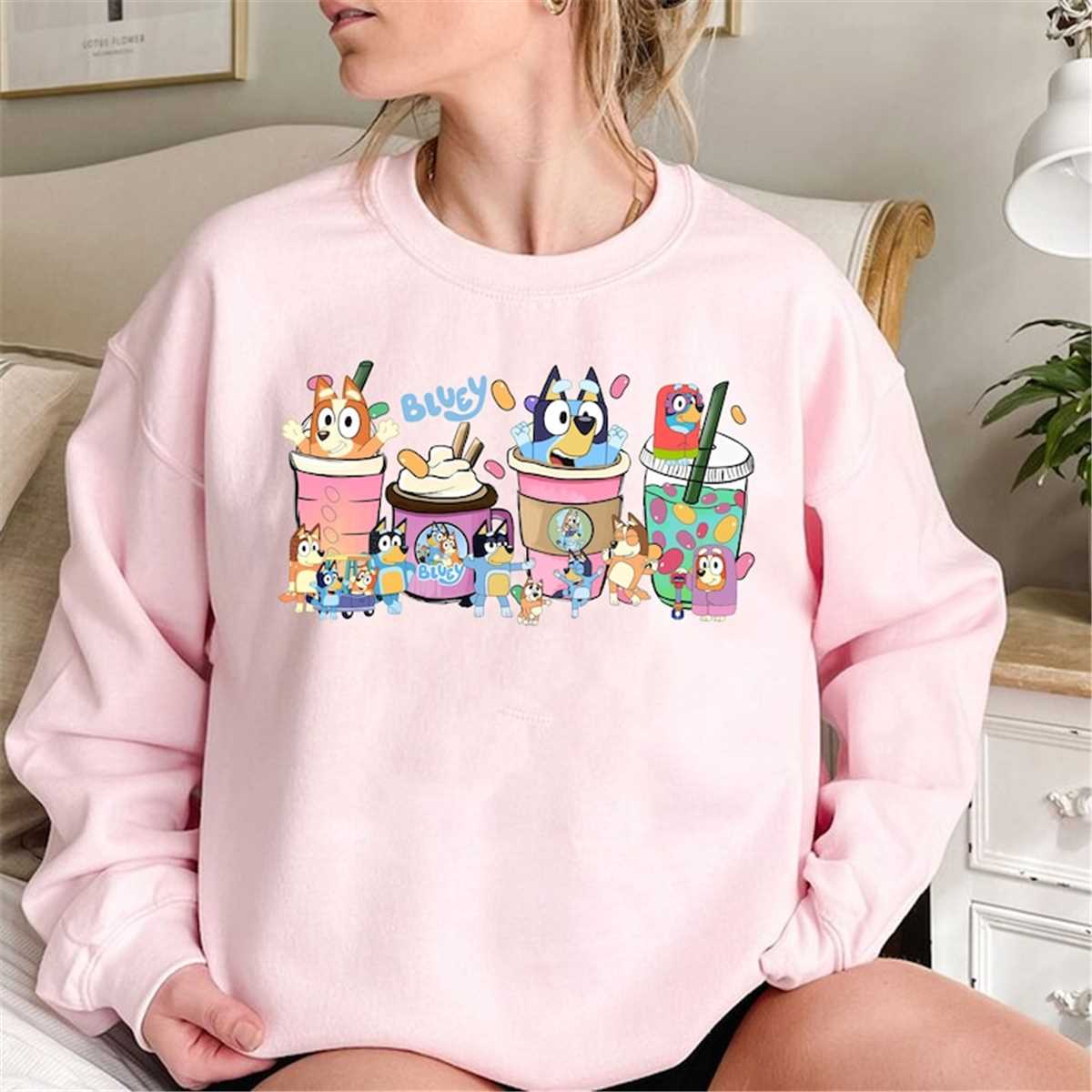 Cute Bluey Coffee Shirt Bluey Family Shirt Bluey Birthday Pa - Inspire ...
