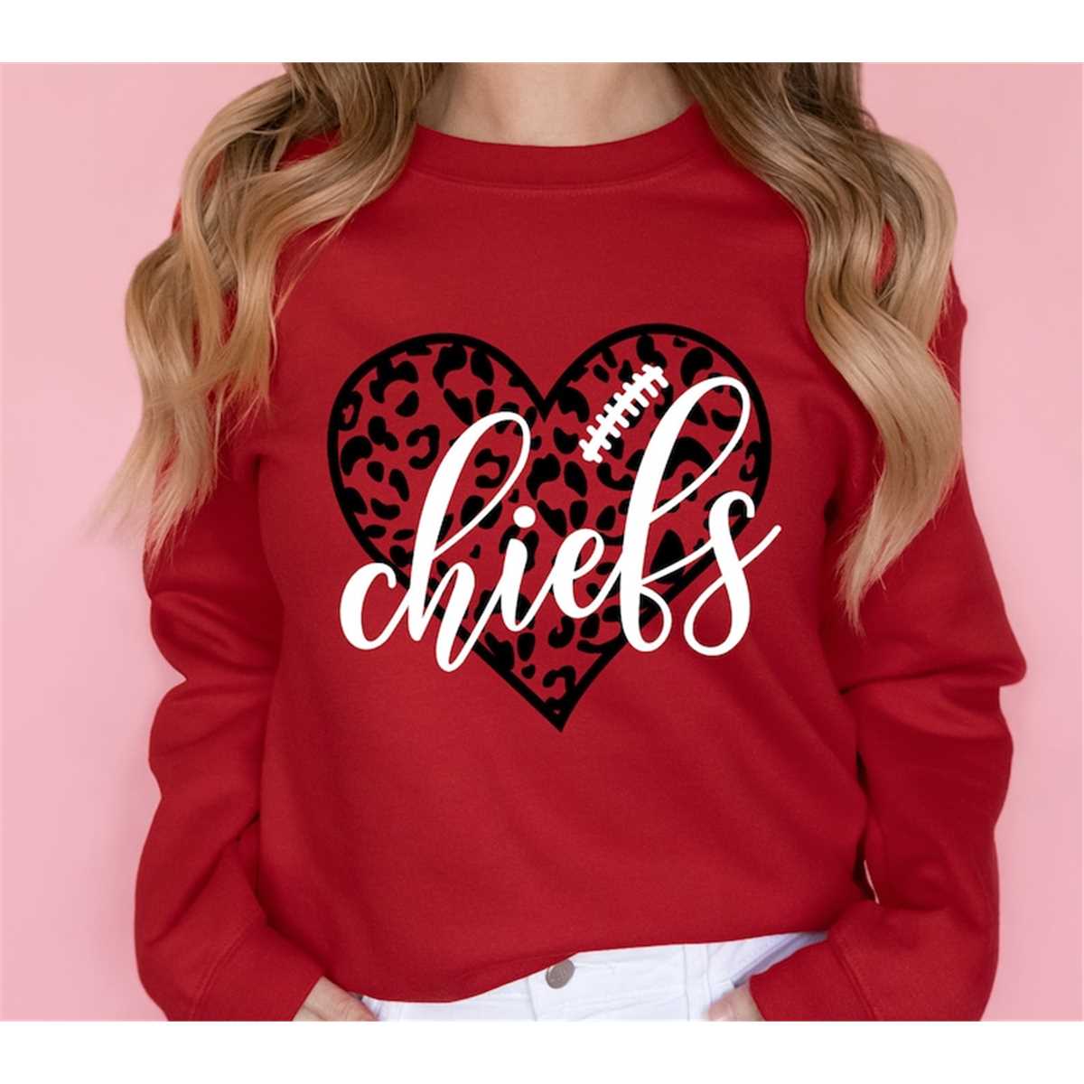 Leopard Heart Chiefs SVG, Chiefs Mascot svg, Chiefs svg, Chi - Inspire ...