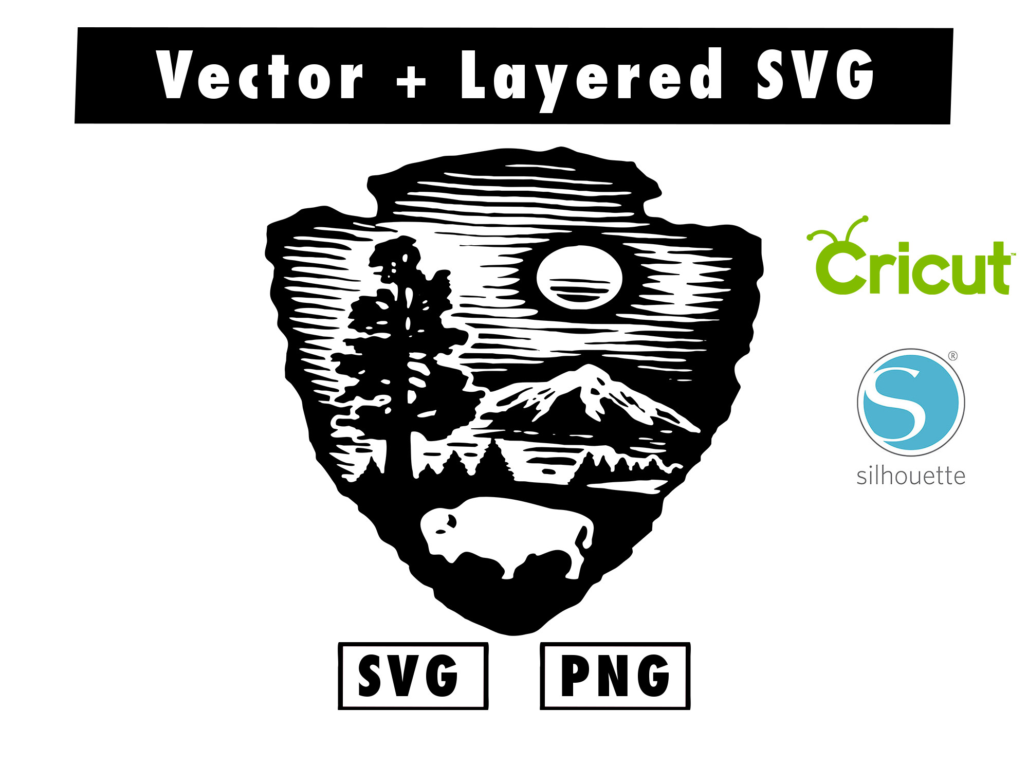 Arrowhead Decal svg & png files for cricut machine , anime s | Inspire ...