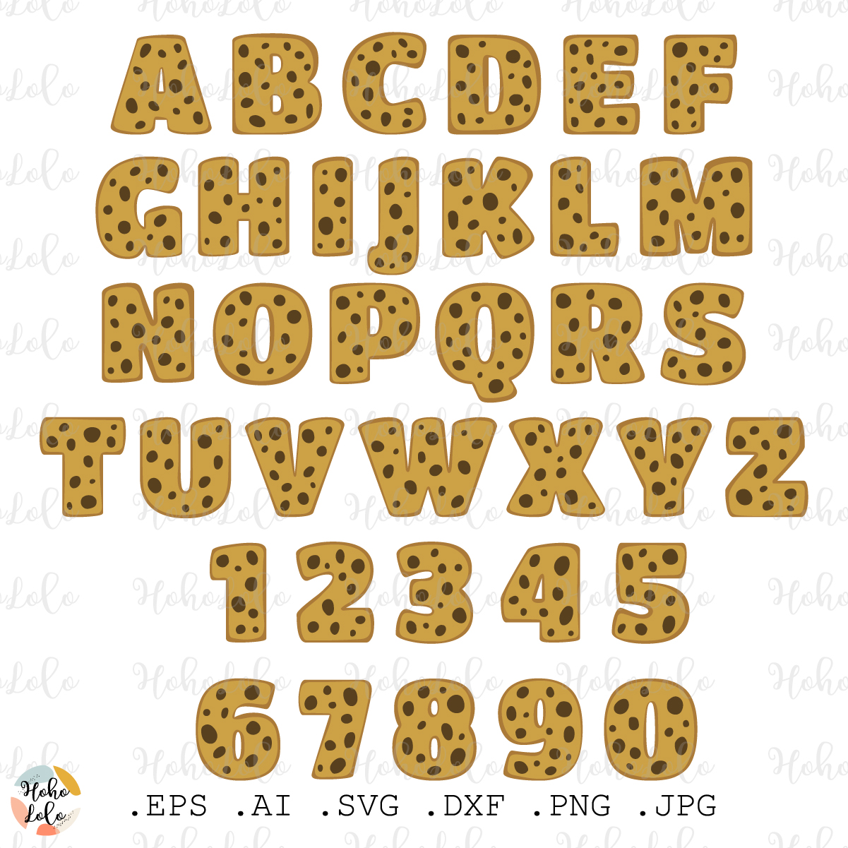 Cookie Alphabet Svg Cricut files Numbers Font Png Download C | Inspire ...