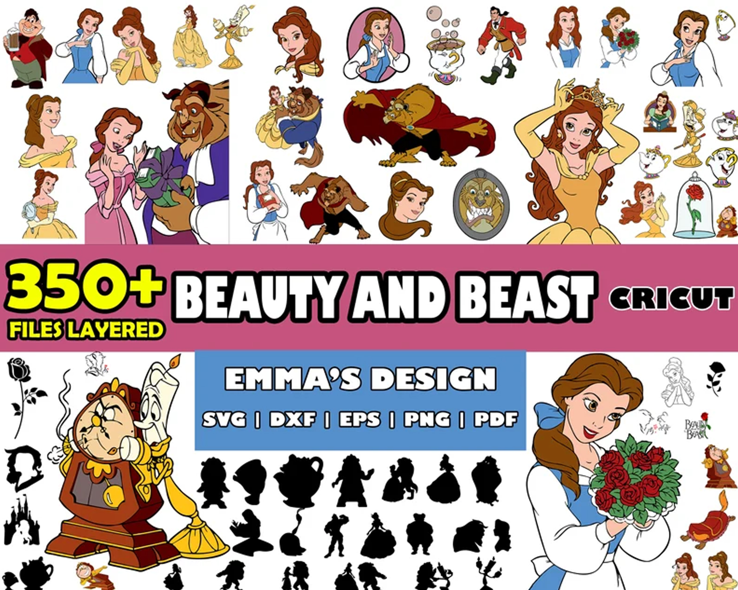 Beauty And The Beast Svg, Beauty And Beast Svg, Disney Svg, | Inspire ...
