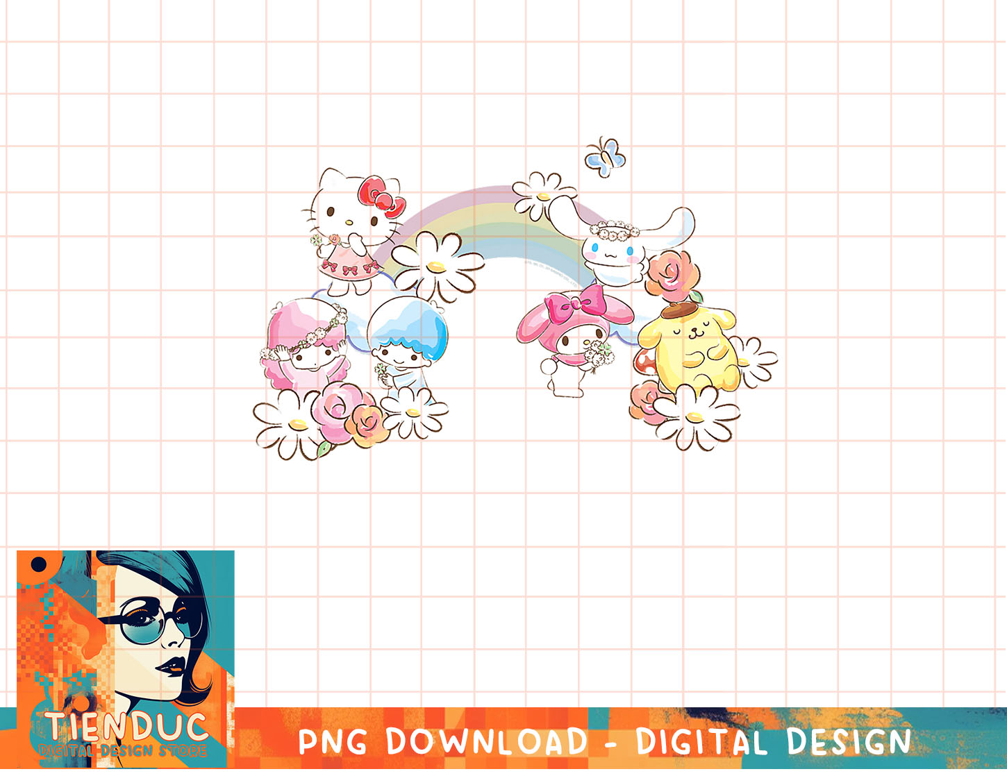 Sanrio Spring Hello Kitty Little Twin Stars My Melody Purin | Inspire ...