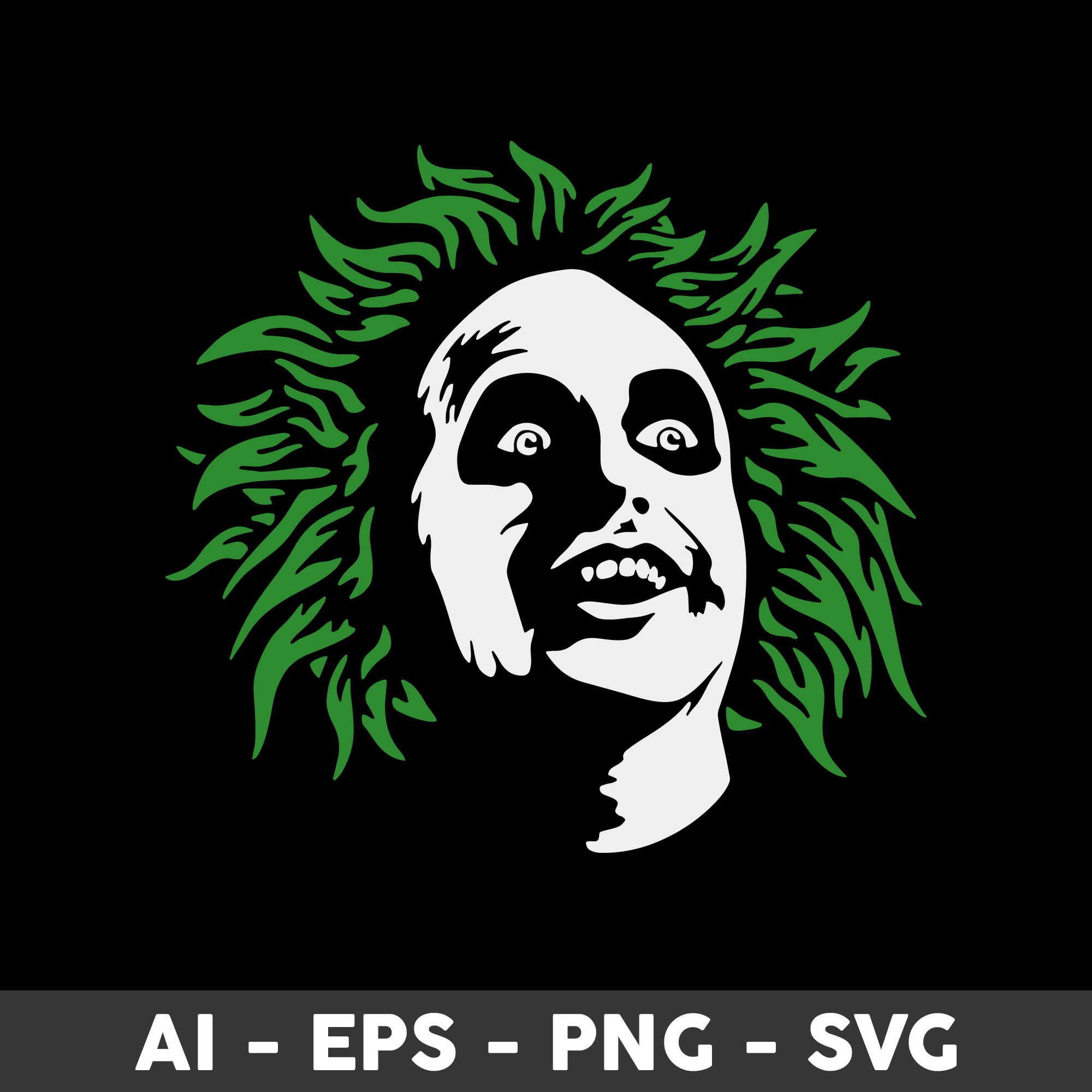 Beetlejuice Face Svg, Beetlejuice Horror Svg, Halloween Svg, | Inspire ...