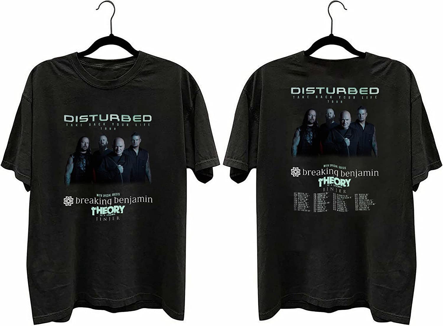 Disturbed World Tour 2023 Shirt, Disturbed Band Shirt, Take - Inspire ...