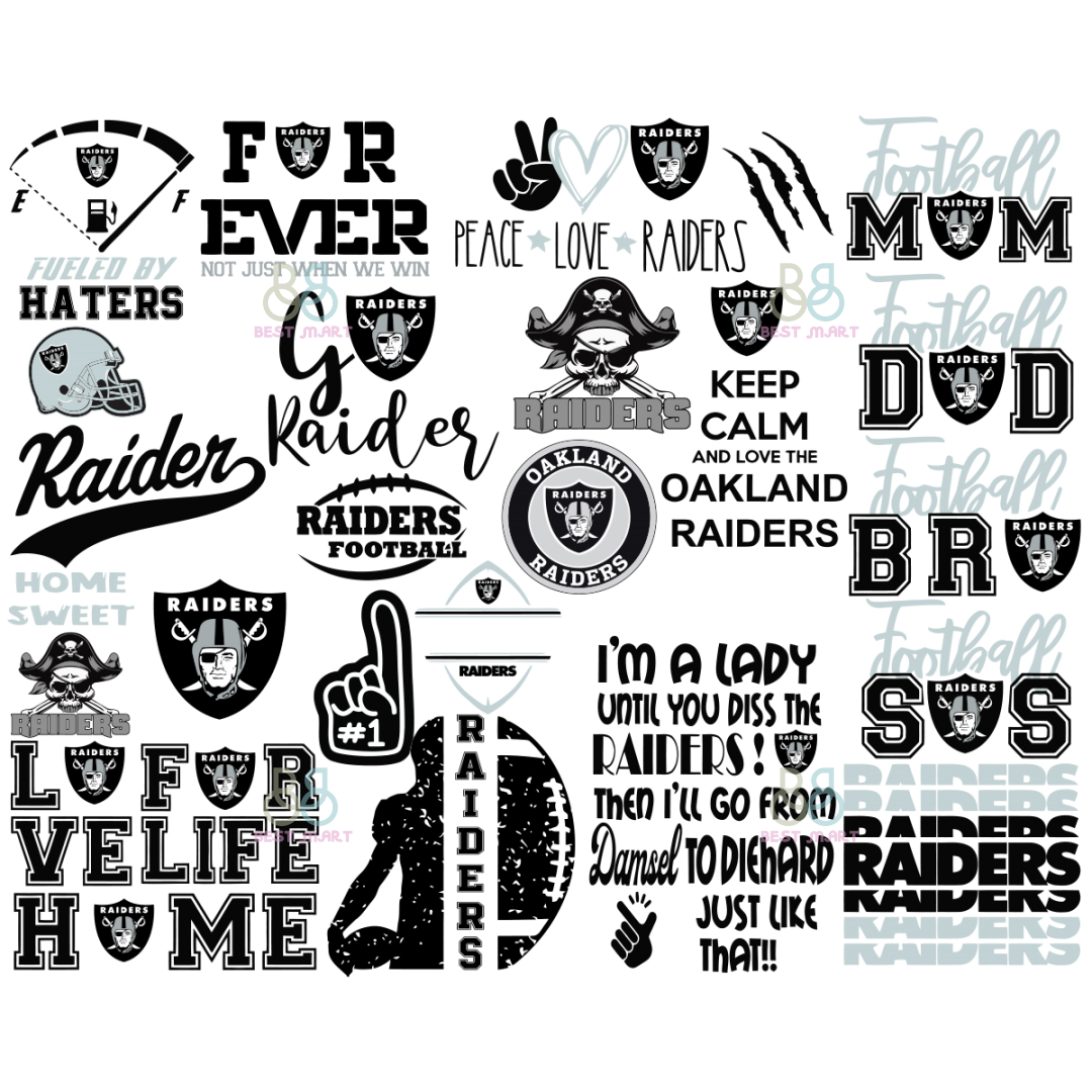 Las Vegas Raiders Logo Bundle Svg, Sport Svg, Las Vegas Raid | Inspire ...