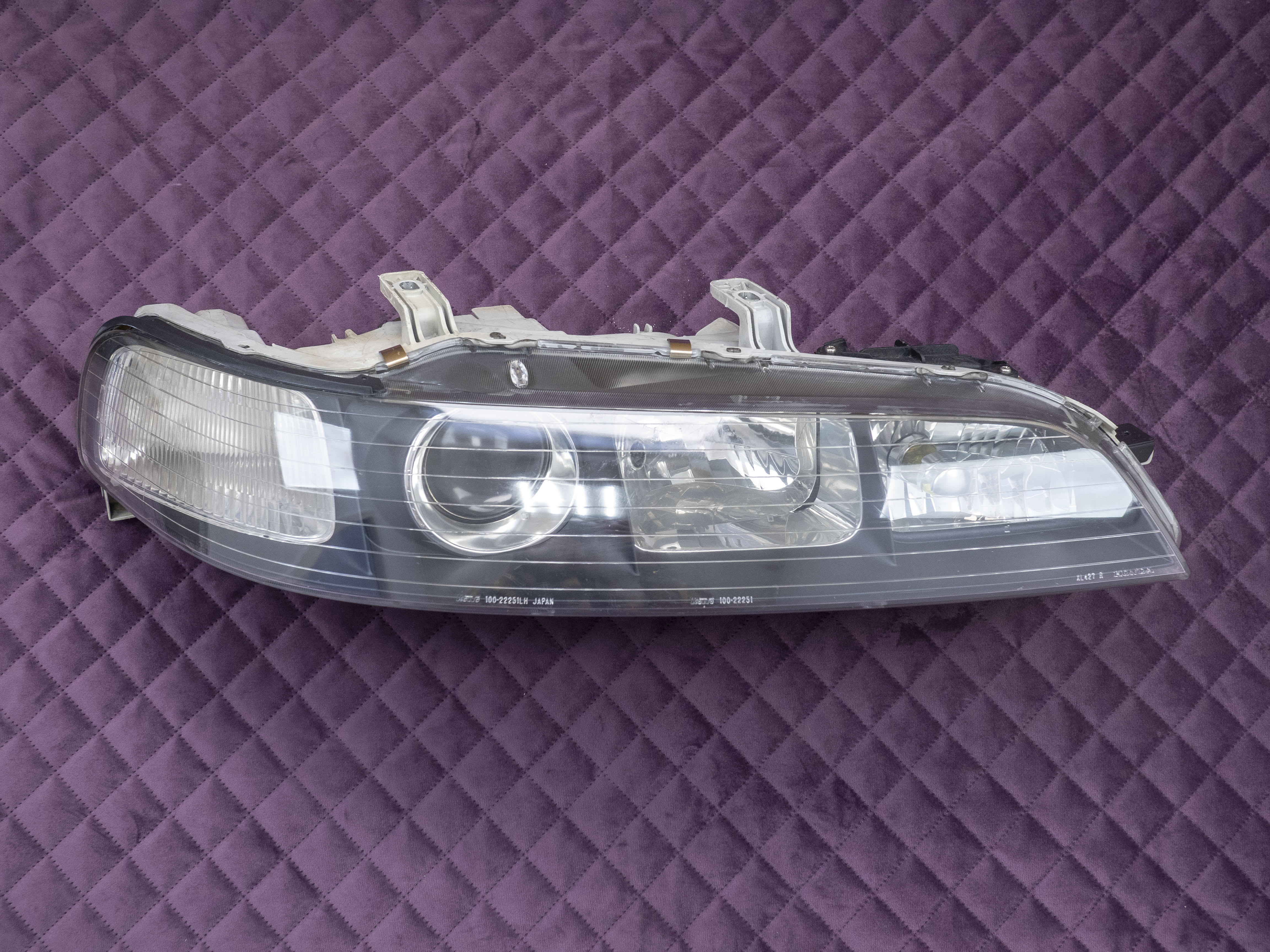 JDM Honda INTEGRA DC2 headlight head light Type R black mask | Inspire ...
