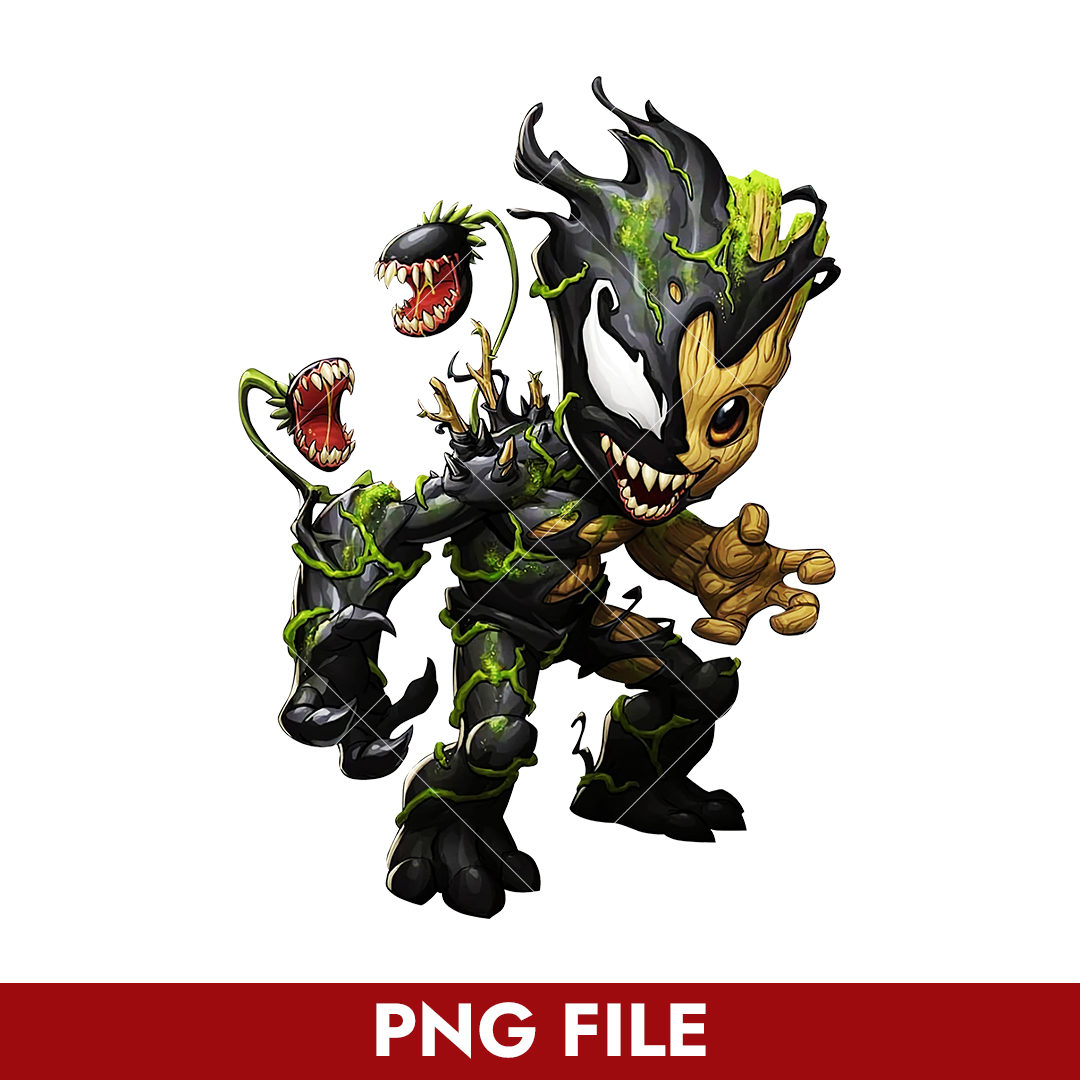 Baby Groot Venom Png, Groot Png, Venom Png Digital File | Inspire Uplift