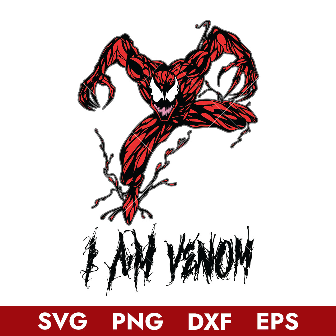 Carnage Venom Svg, Carnage Svg, Venom Svg, Momster Svg, Png | Inspire ...