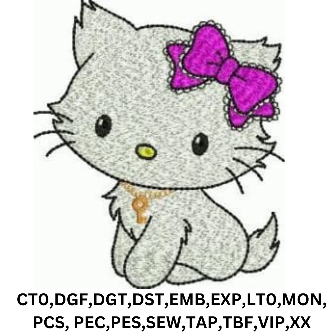 Charmmy Hello Kitty design for embroidery machine, EMBROIDER - Inspire ...