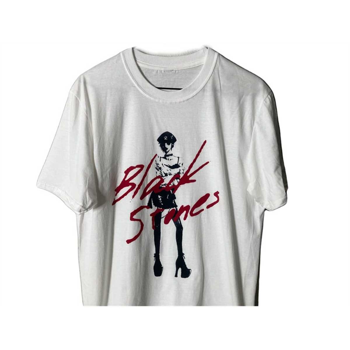 BLACK STONES x NANA blast (white) tshirt | Inspire Uplift
