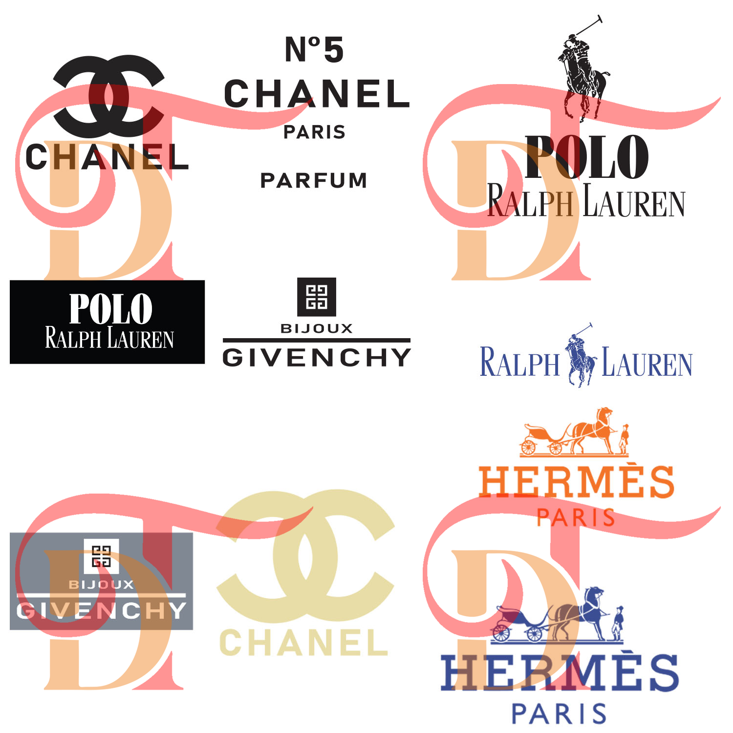 Logo Brand Bundle Svg, Fashion Brand Svg,Famous Brand Svg, S | Inspire ...