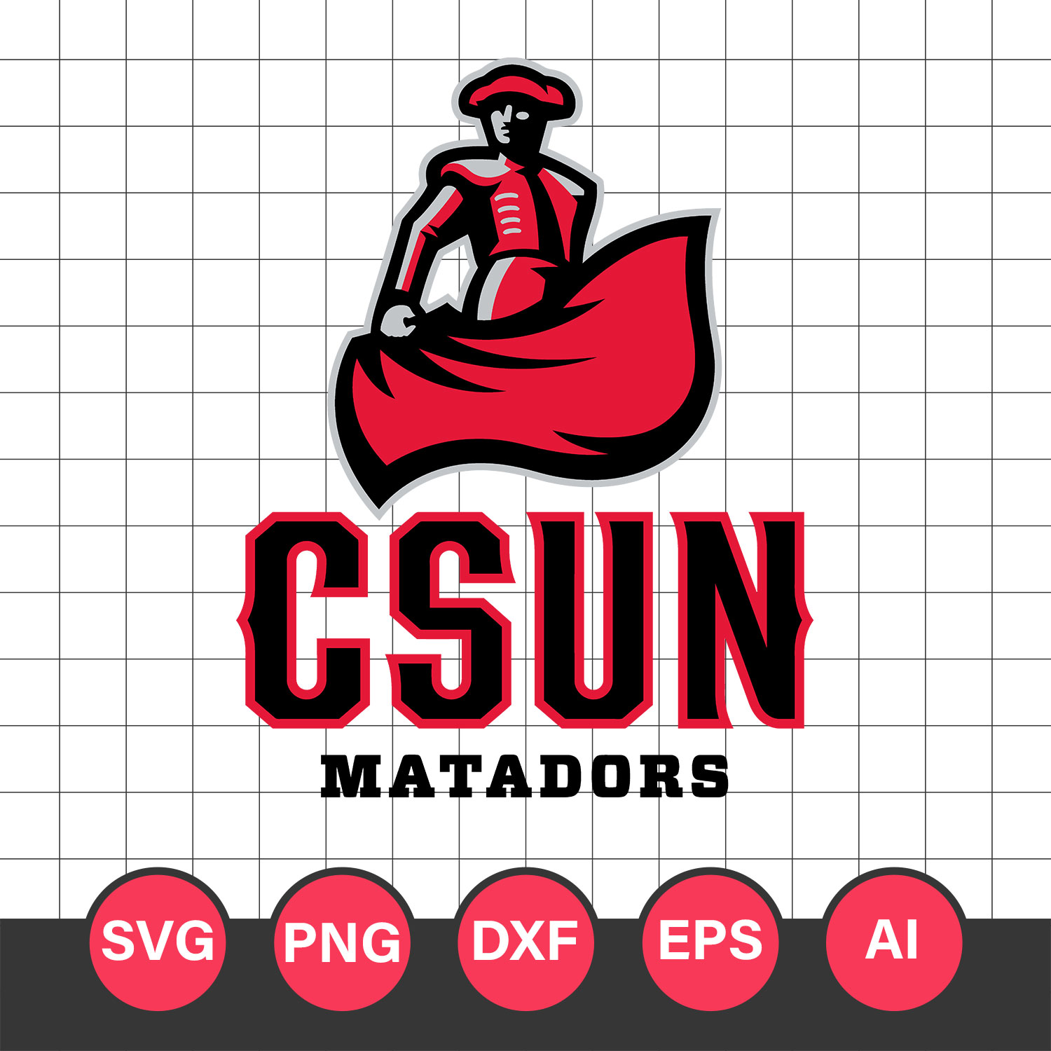 Cal State Northridge Matadors Logo Svg, Cal State Northridge - Inspire ...