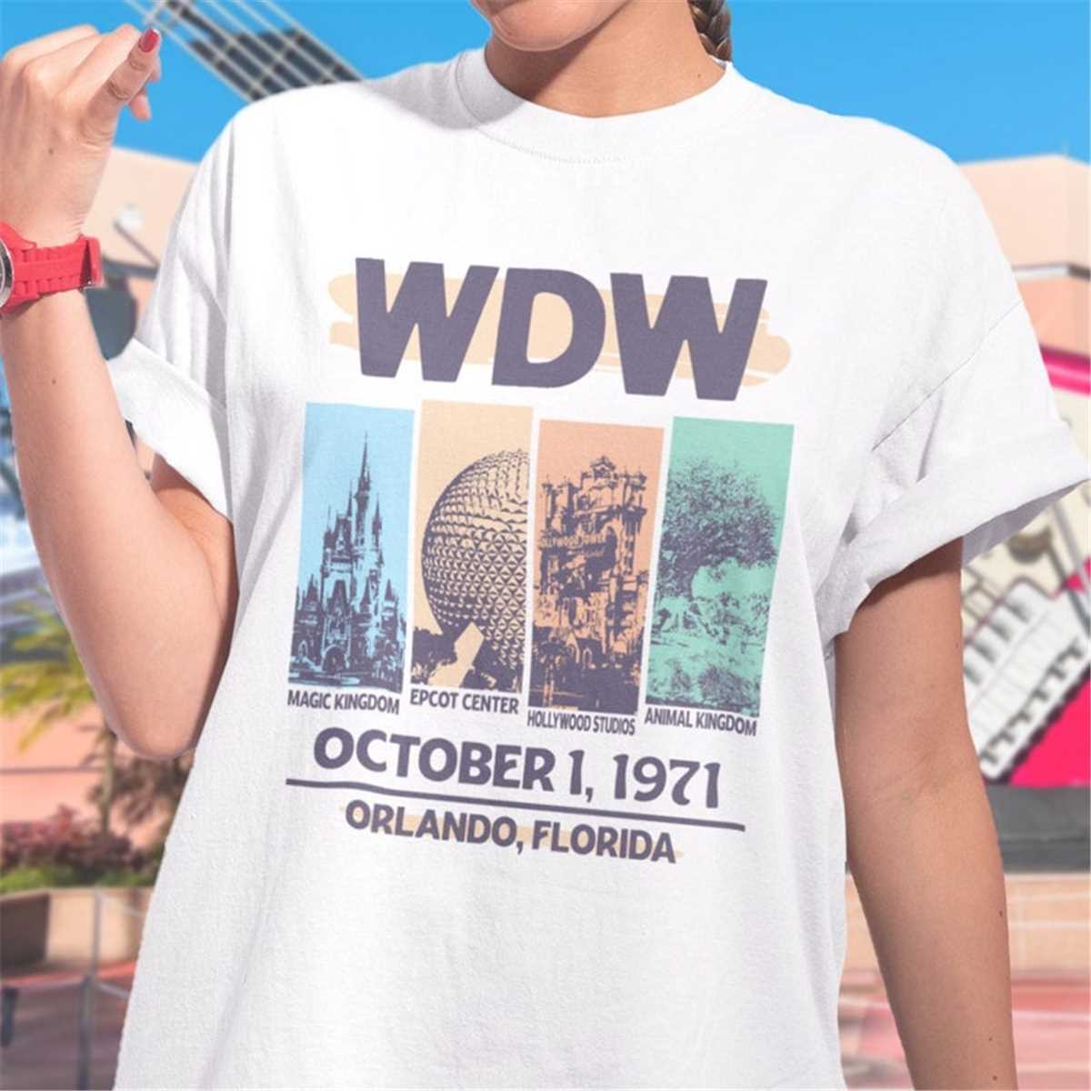 WDW Retro World Tour Style T-Shirt | Inspire Uplift
