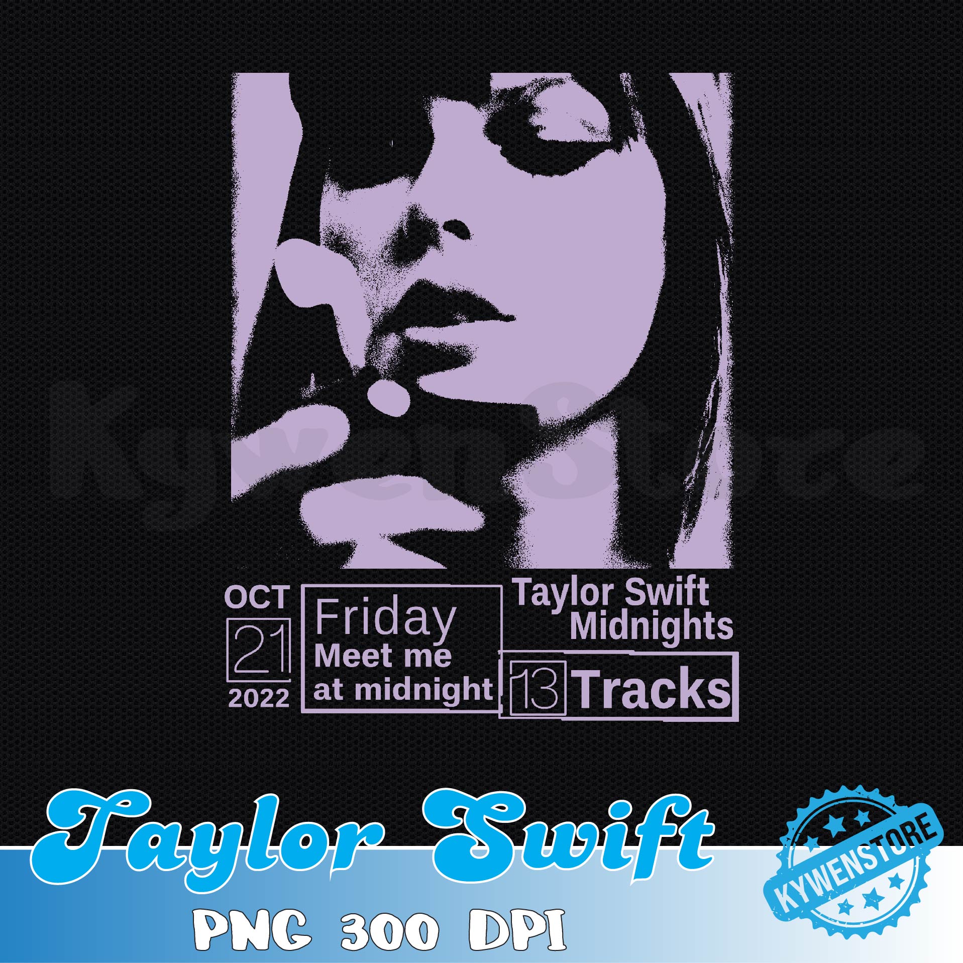 Midnigh Taylor Swift Album 2023 Png, Taylor Midnight Music P | Inspire ...
