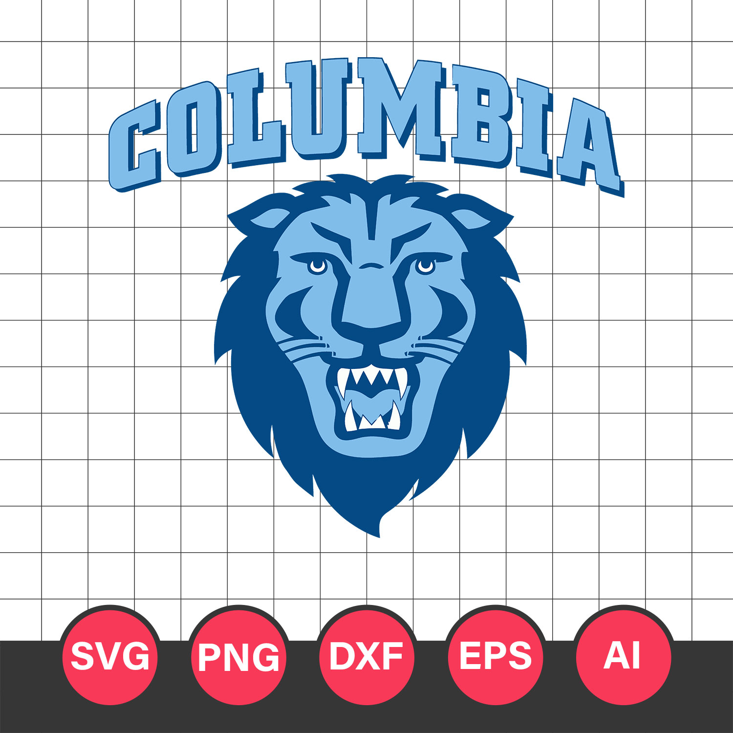 Columbia Lions Logo Svg, Columbia Lions Svg, Columbia Lions | Inspire ...