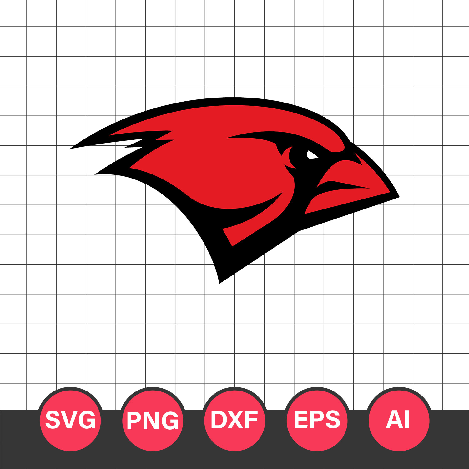 Incarnate Word Cardinals Logo Svg, Incarnate Word Cardinals - Inspire ...