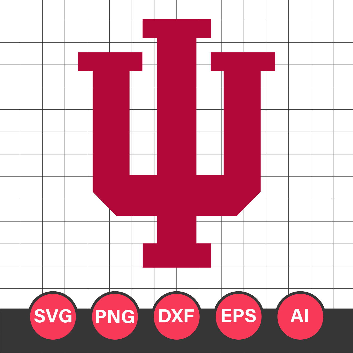 Indiana Hoosiers Logo Svg, Indiana Hoosiers Svg, Indiana Hoo - Inspire ...
