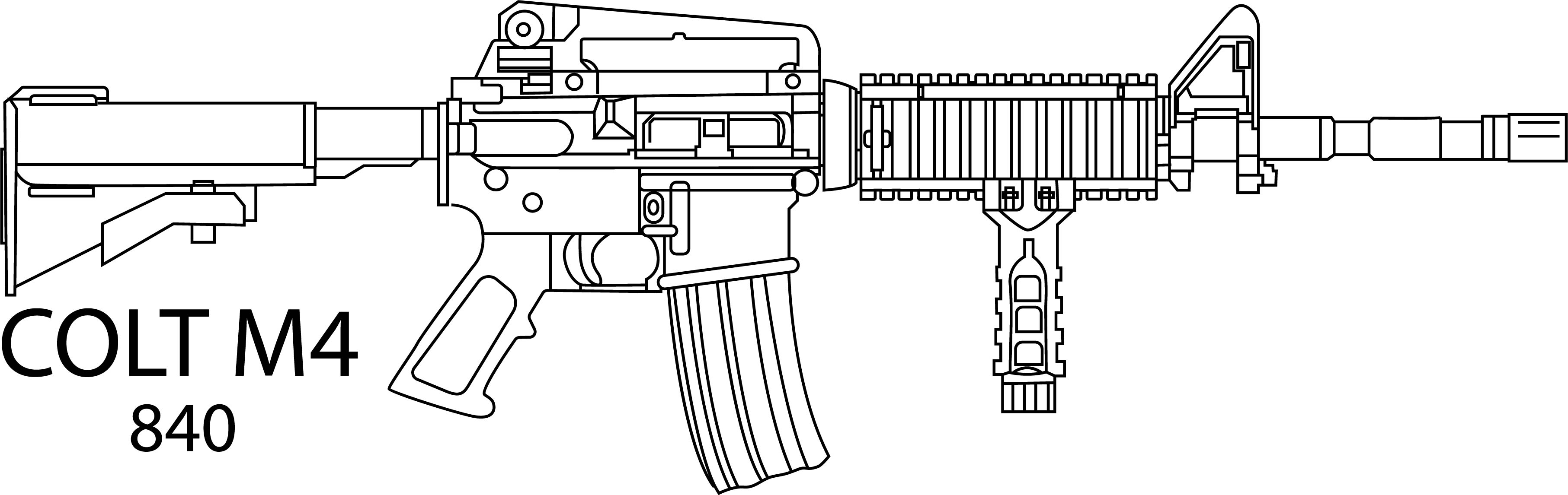 Colt M4 Schematic Colt M4a1 By Tarttinter62 On Deviantart