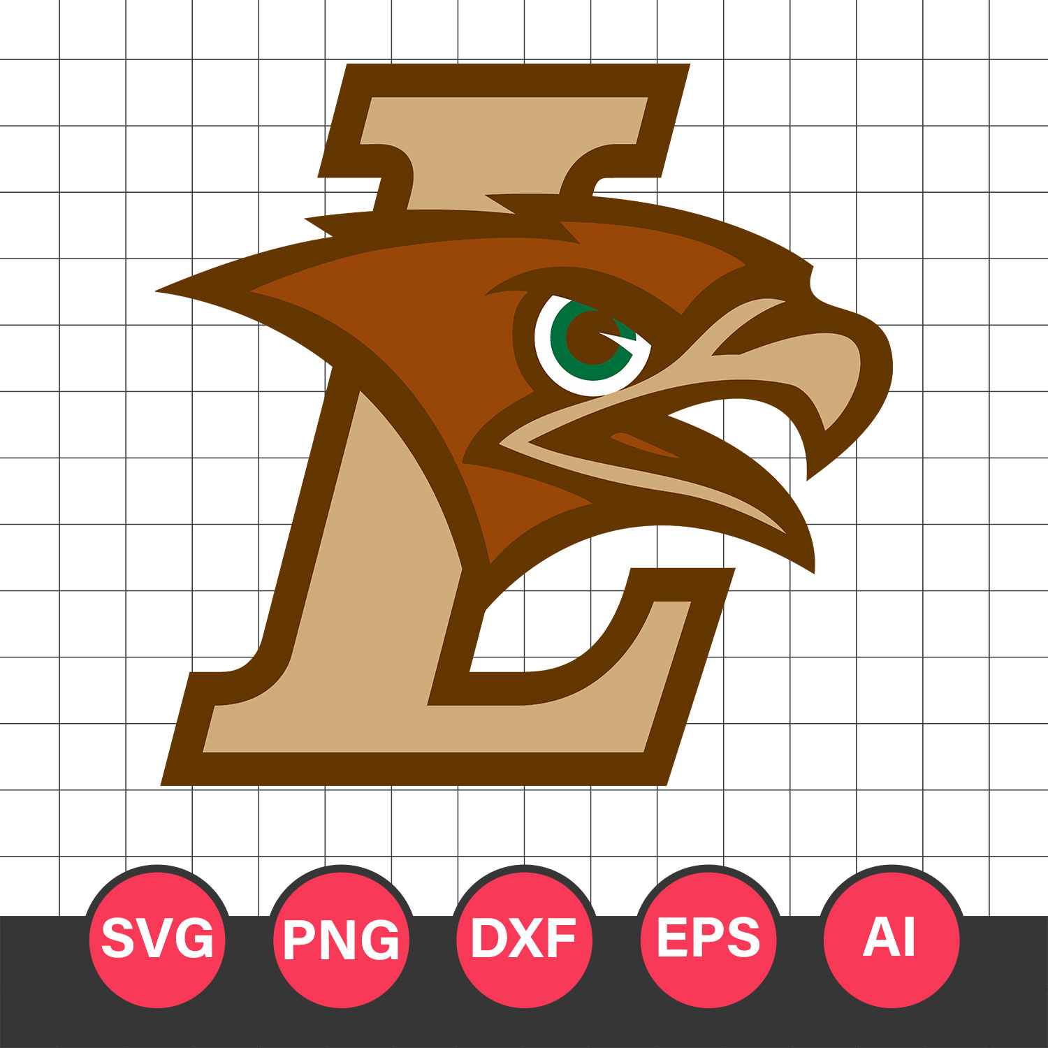 Lehigh Mountain Hawks Logo Svg, Lehigh Mountain Hawks Svg, L | Inspire ...