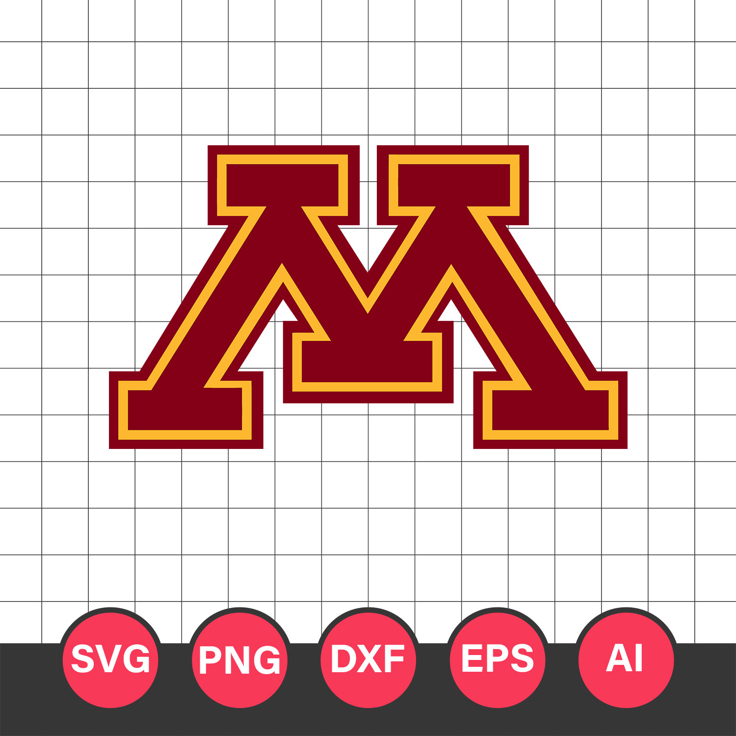 Minnesota Golden Gophers Logo Svg, Minnesota Golden Gophers, | Inspire ...