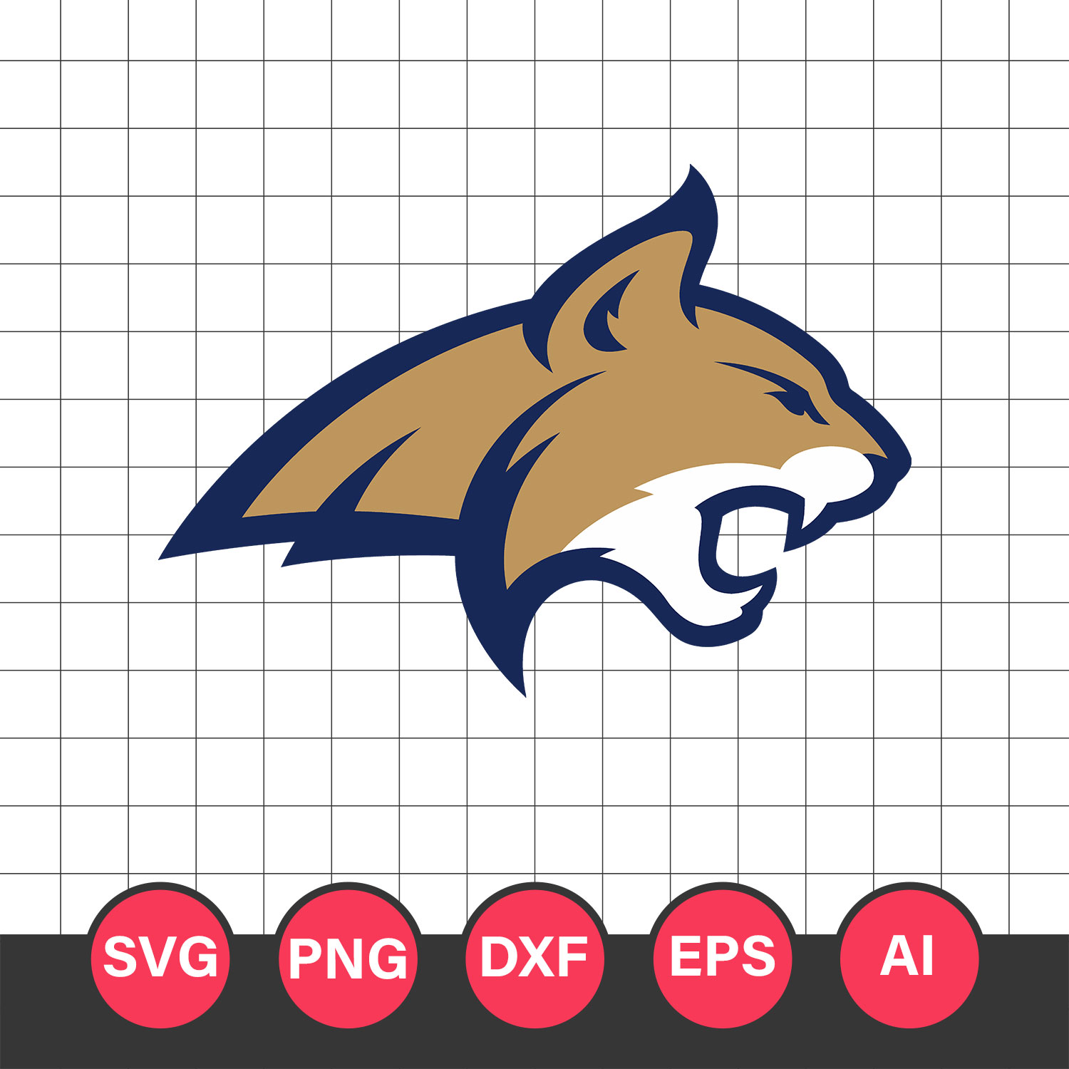 Montana State Bobcats Logo Svg, Montana State Bobcats Svg, M | Inspire ...