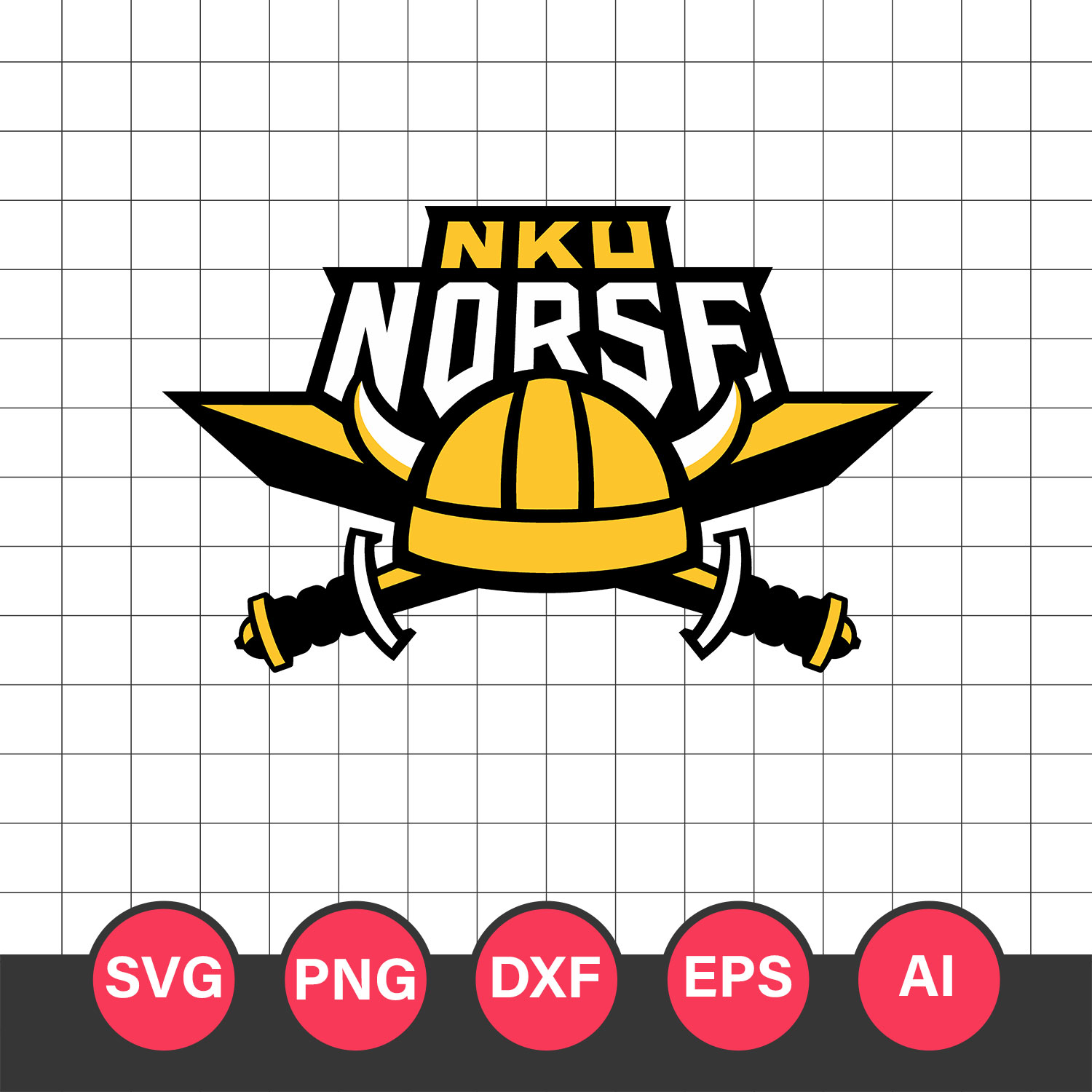Northern Kentucky Norse Logo Svg, Northern Kentucky Norse Sv | Inspire ...