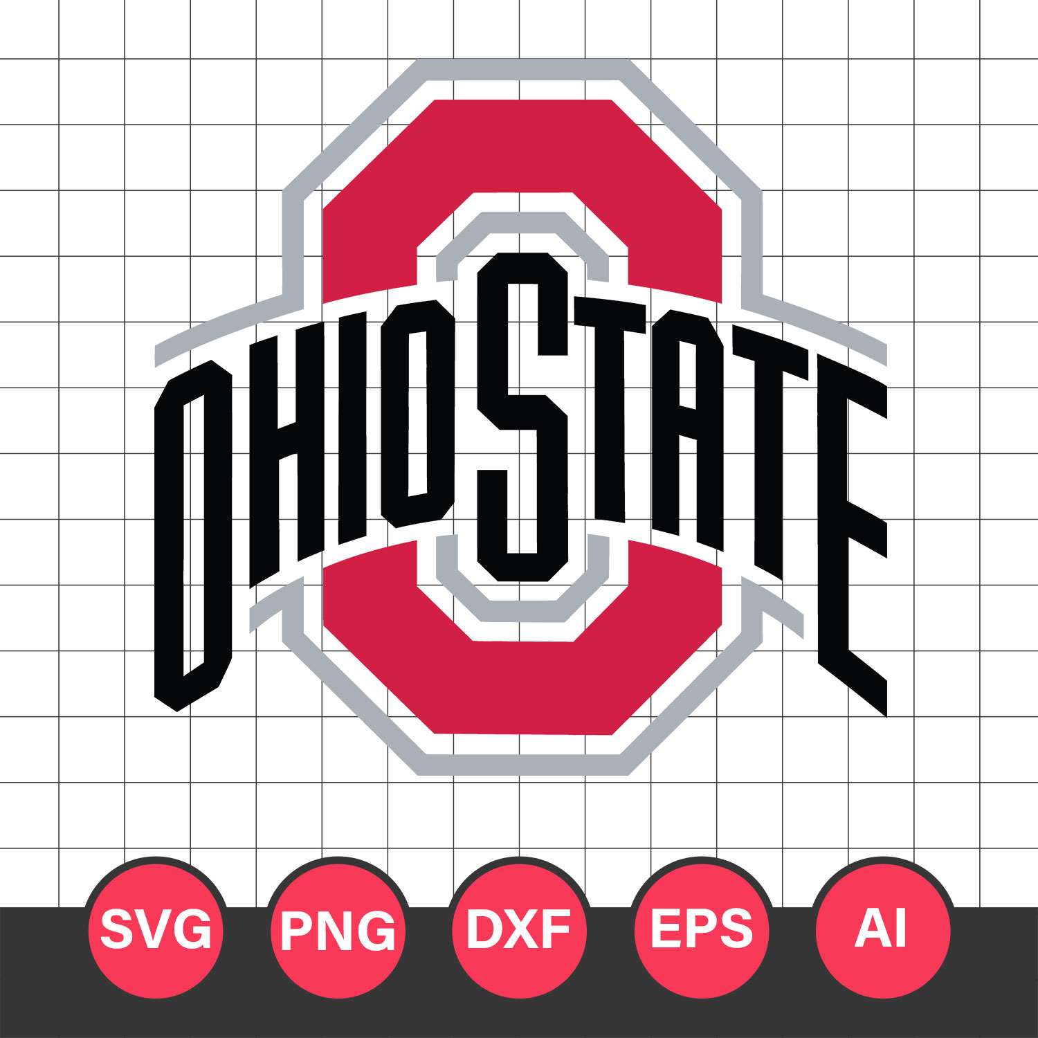 Ohio State Buckeyes Logo Svg, Ohio State Buckeyes Svg, Ohio - Inspire ...