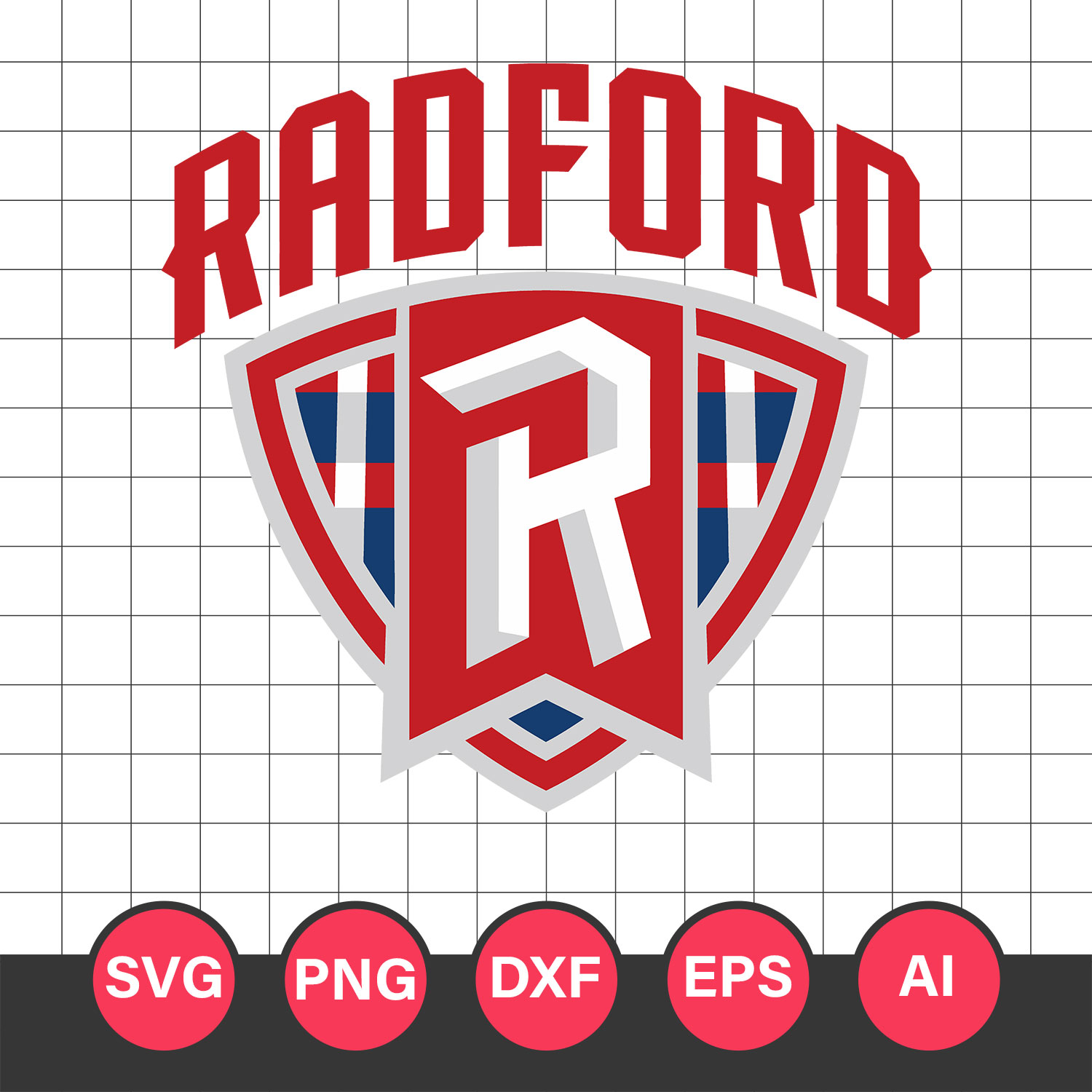 Radford Highlanders Logo Svg, Radford Highlanders, Radford H | Inspire ...