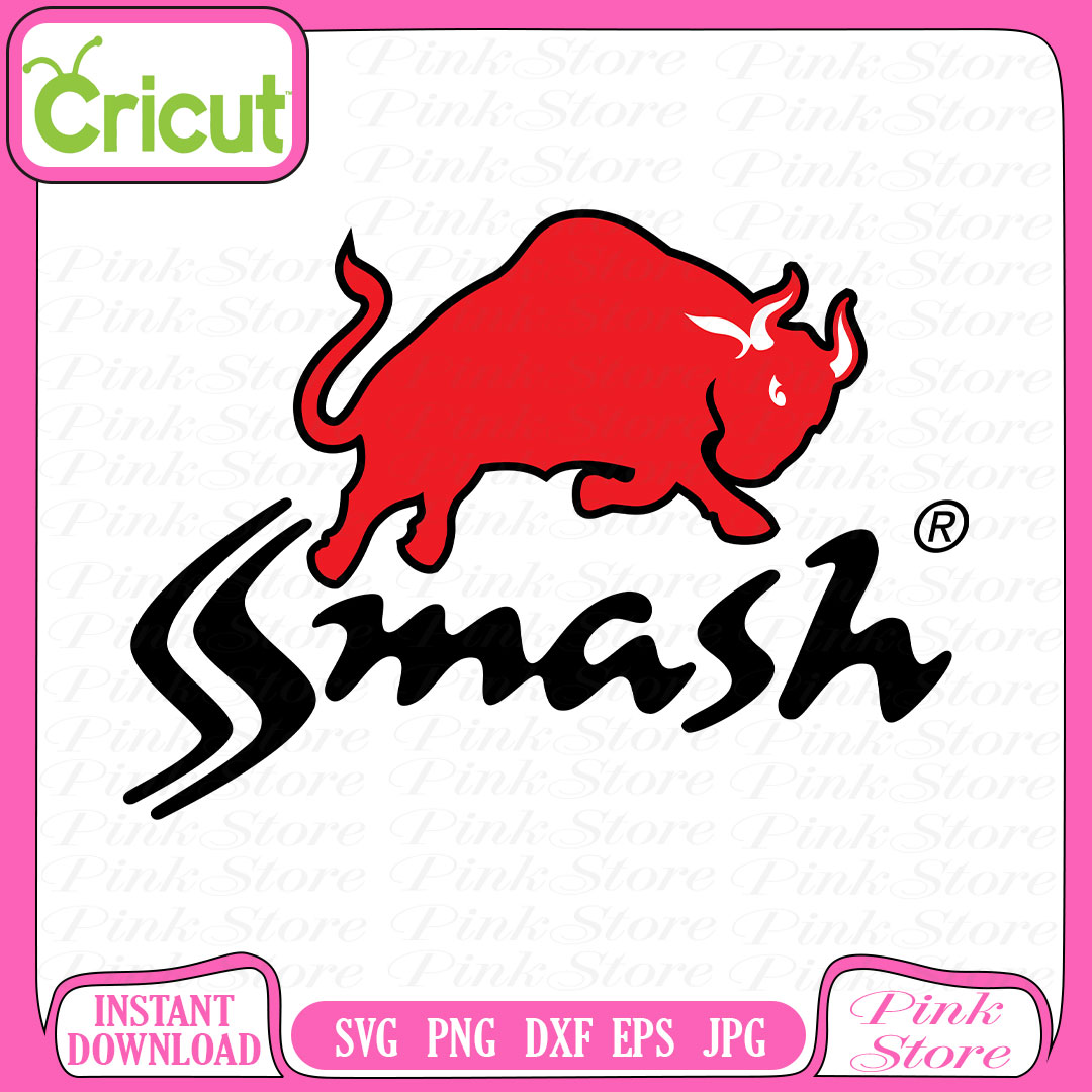 SMASH Vector Logo Svg, SMASH Svg, Svg Files, Cricut, Craft S | Inspire ...