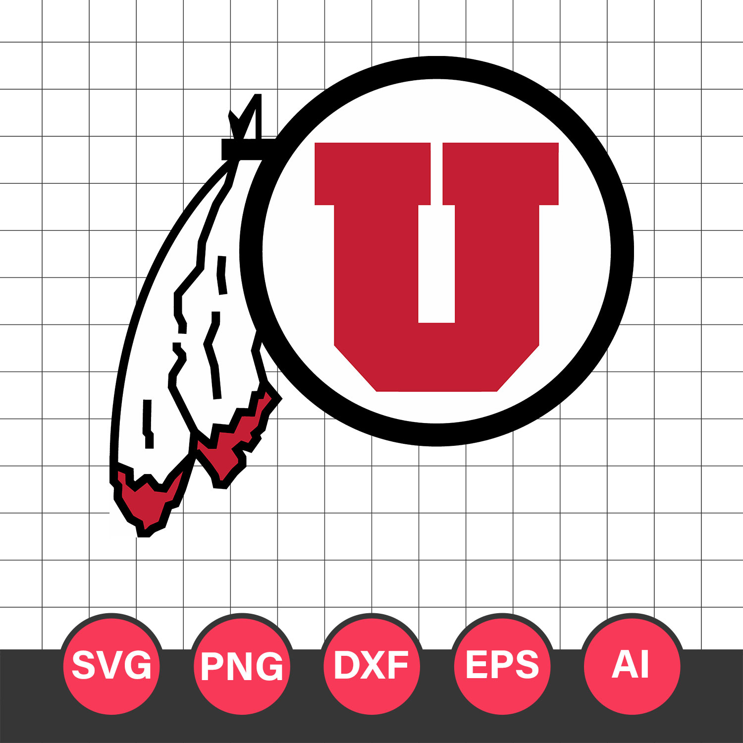 Utah Utes Logo Svg, Utah Utes, Utah Utes Clipart, Utah Utes | Inspire ...