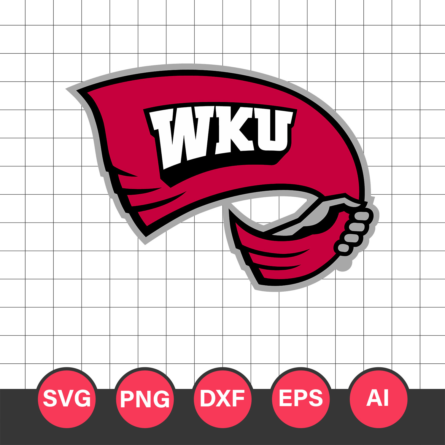 Western Kentucky Hilltoppers Logo Svg, Western Kentucky Hill - Inspire ...