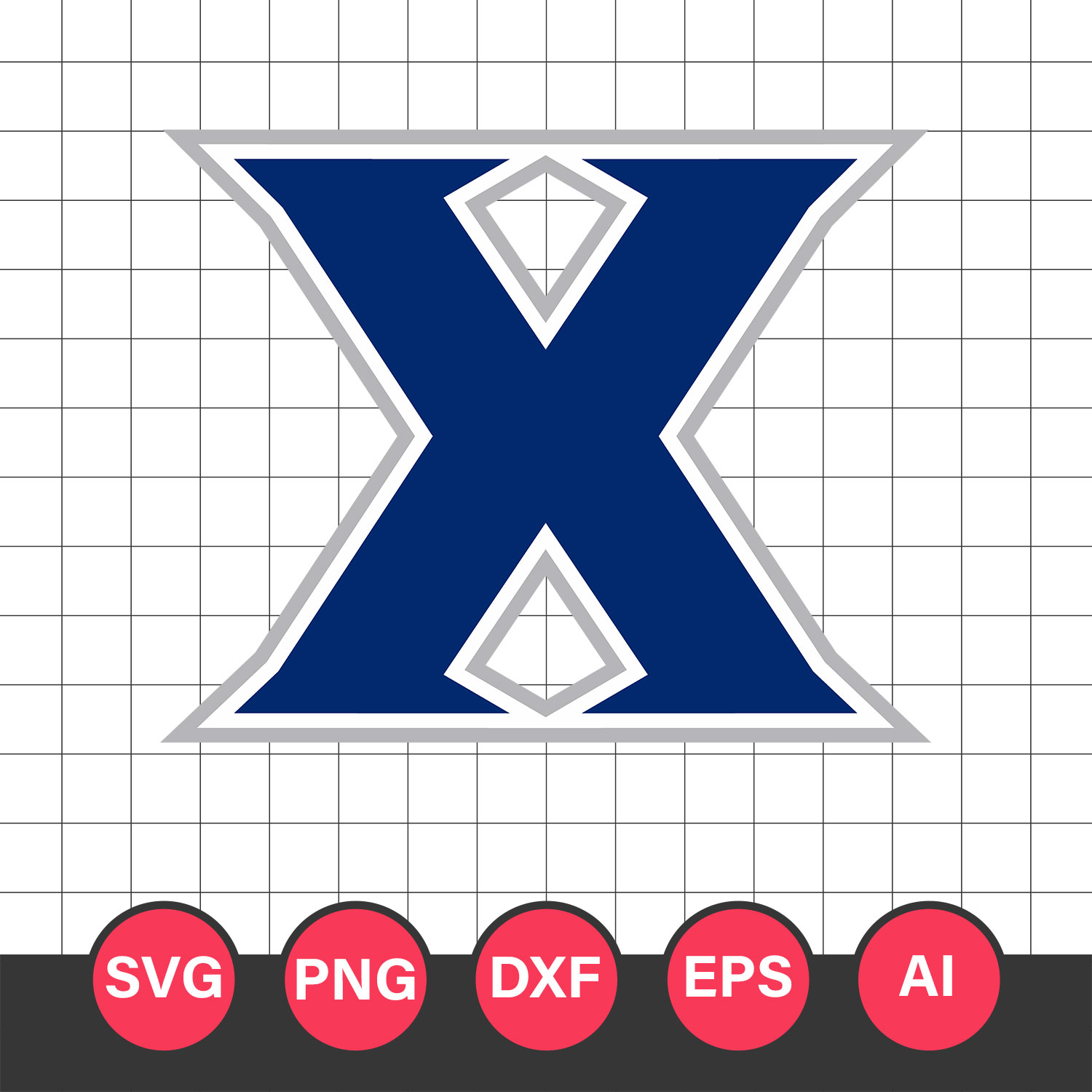 Xavier Musketeers logo Svg, Xavier Musketeers, Xavier Musket | Inspire ...
