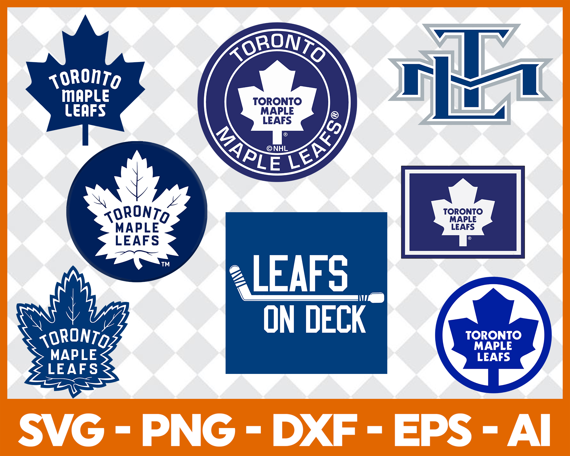 Toronto Maple Leafs Logo SVG, Maple Leafs Logo PNG, Toronto | Inspire ...