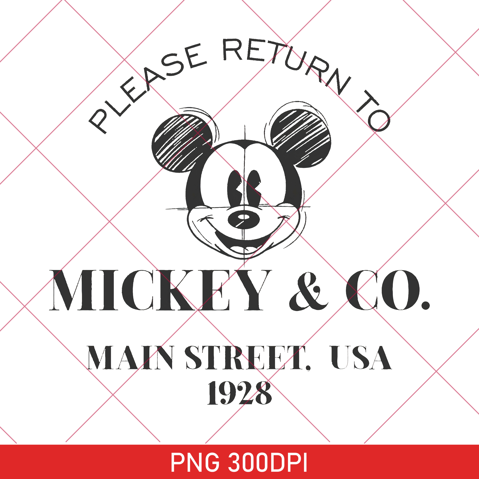 Mickey & Co Est. 1928 PNG, Family Vacation PNG, Family Trip | Inspire ...