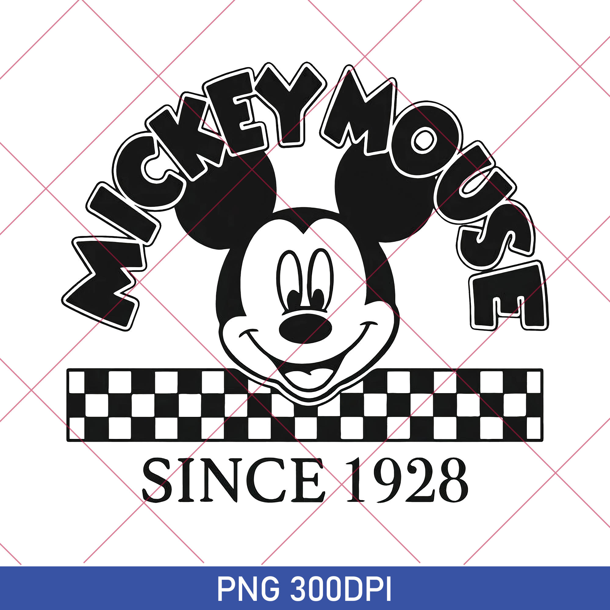 Retro Mickey Mouse Est 1928 PNG, Vintage Mickey PNG, Disney | Inspire ...