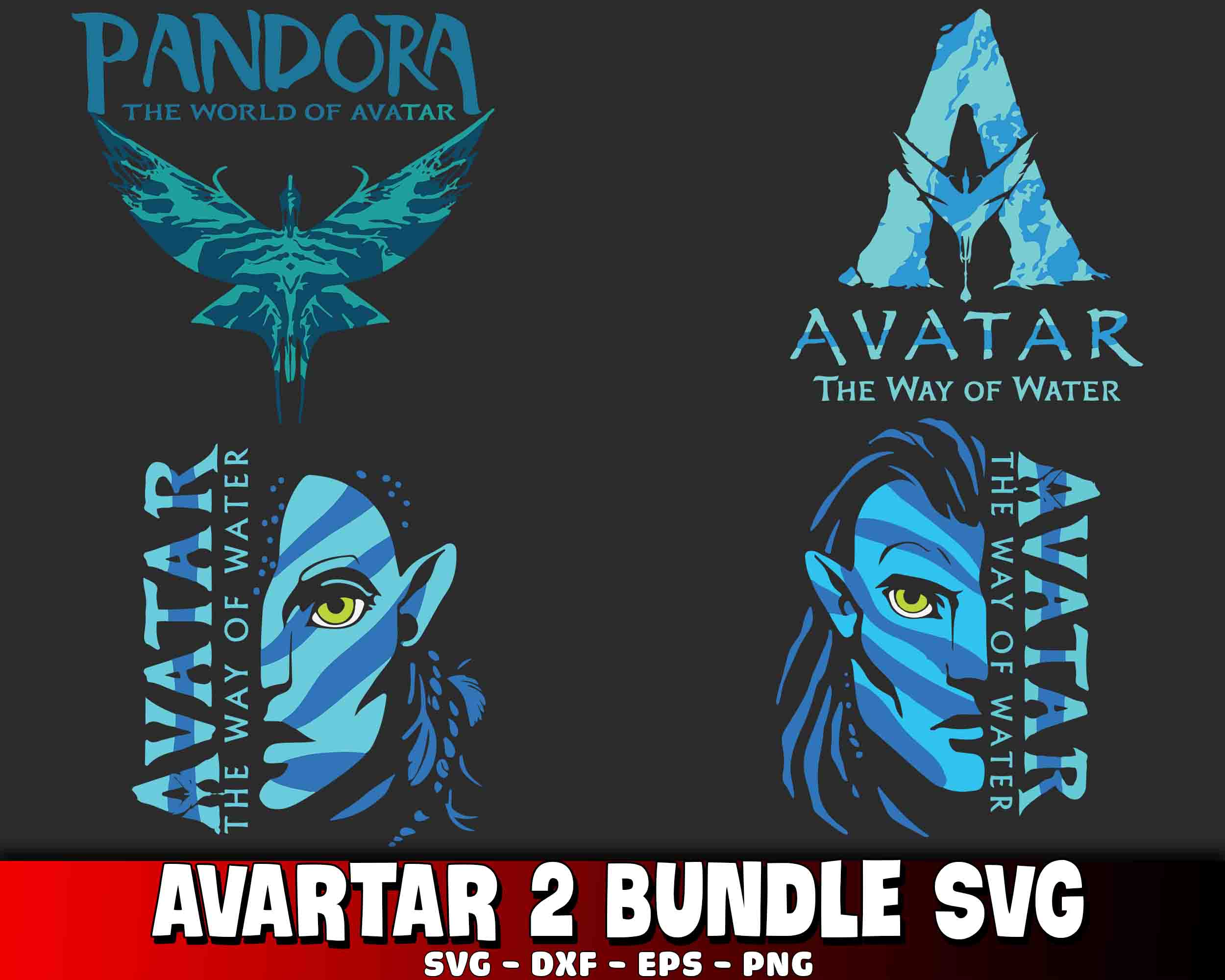 avatar svg, Avartar bundle svg, Digital Download | Inspire Uplift