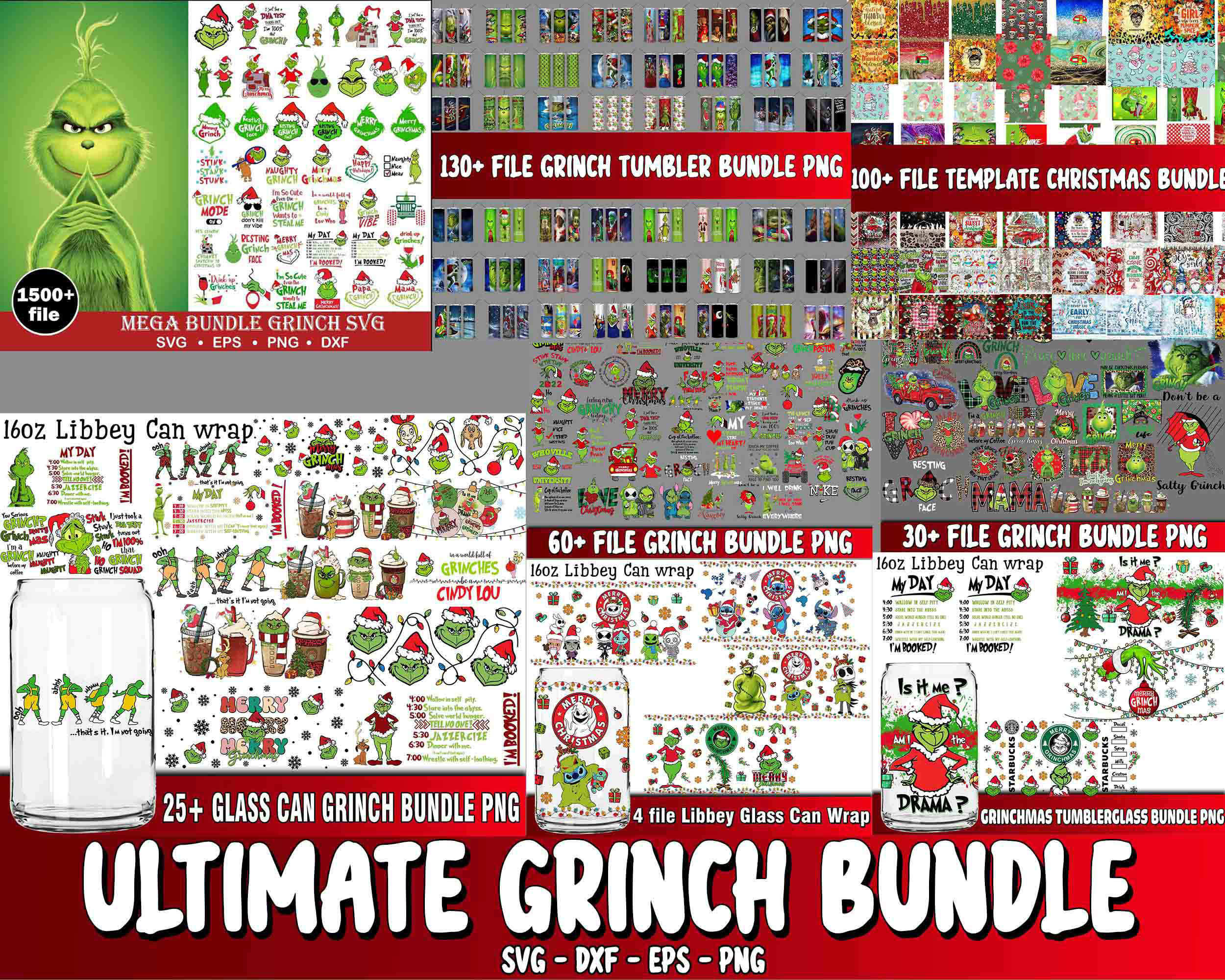 Ultimate grinch bundle svg , Mega Ultimate grinch bundle svg | Inspire ...