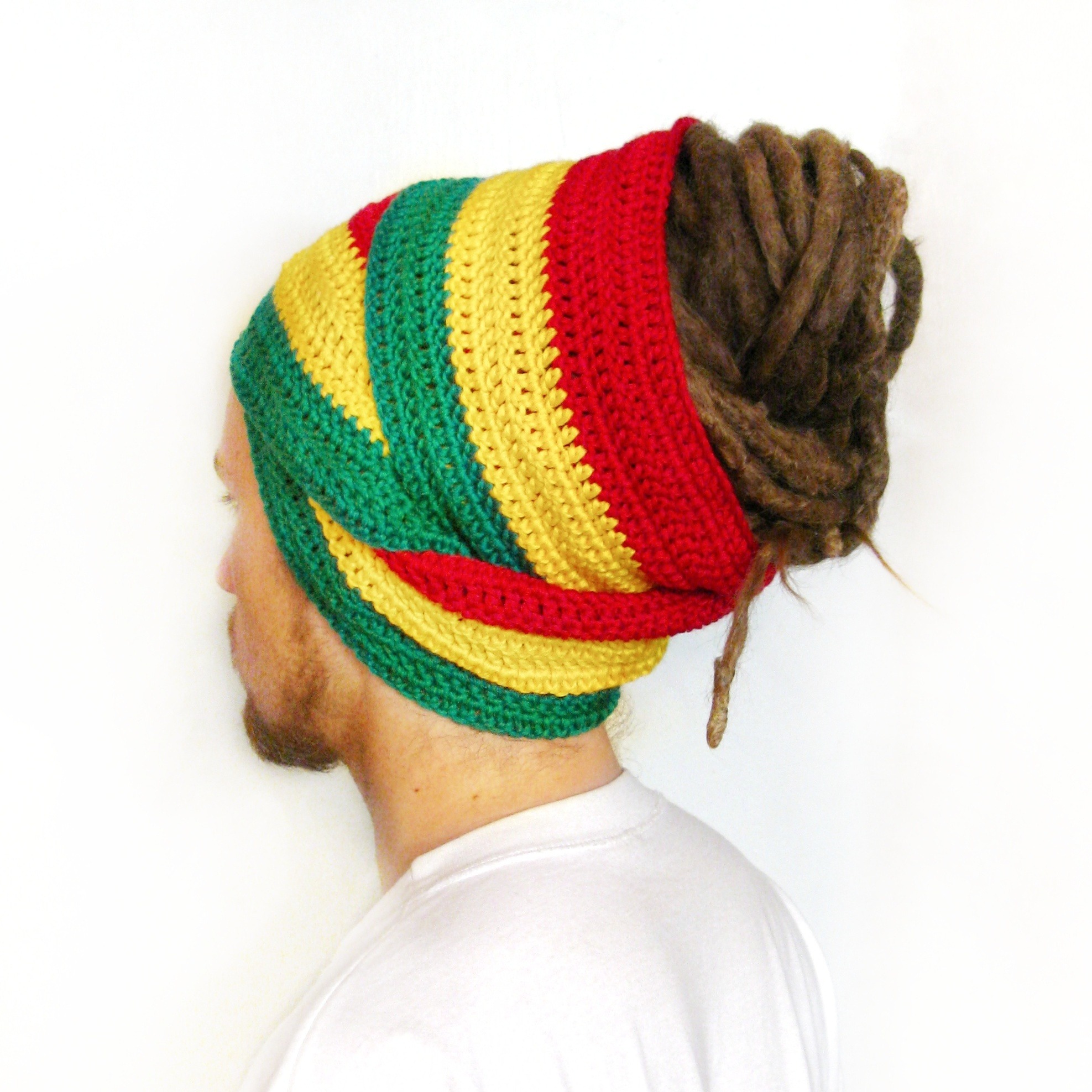 Crochet Rasta Scarf / Headband / Headwrap / Turban for Dread | Inspire Uplift