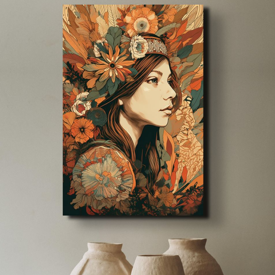 Boho portrait of a girl 1 | Inspire Uplift