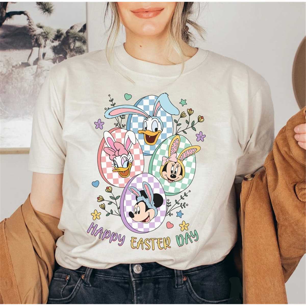 Vintage Mickey Easter Day Shirt, Cute Mickey And Friends Shi | Inspire ...