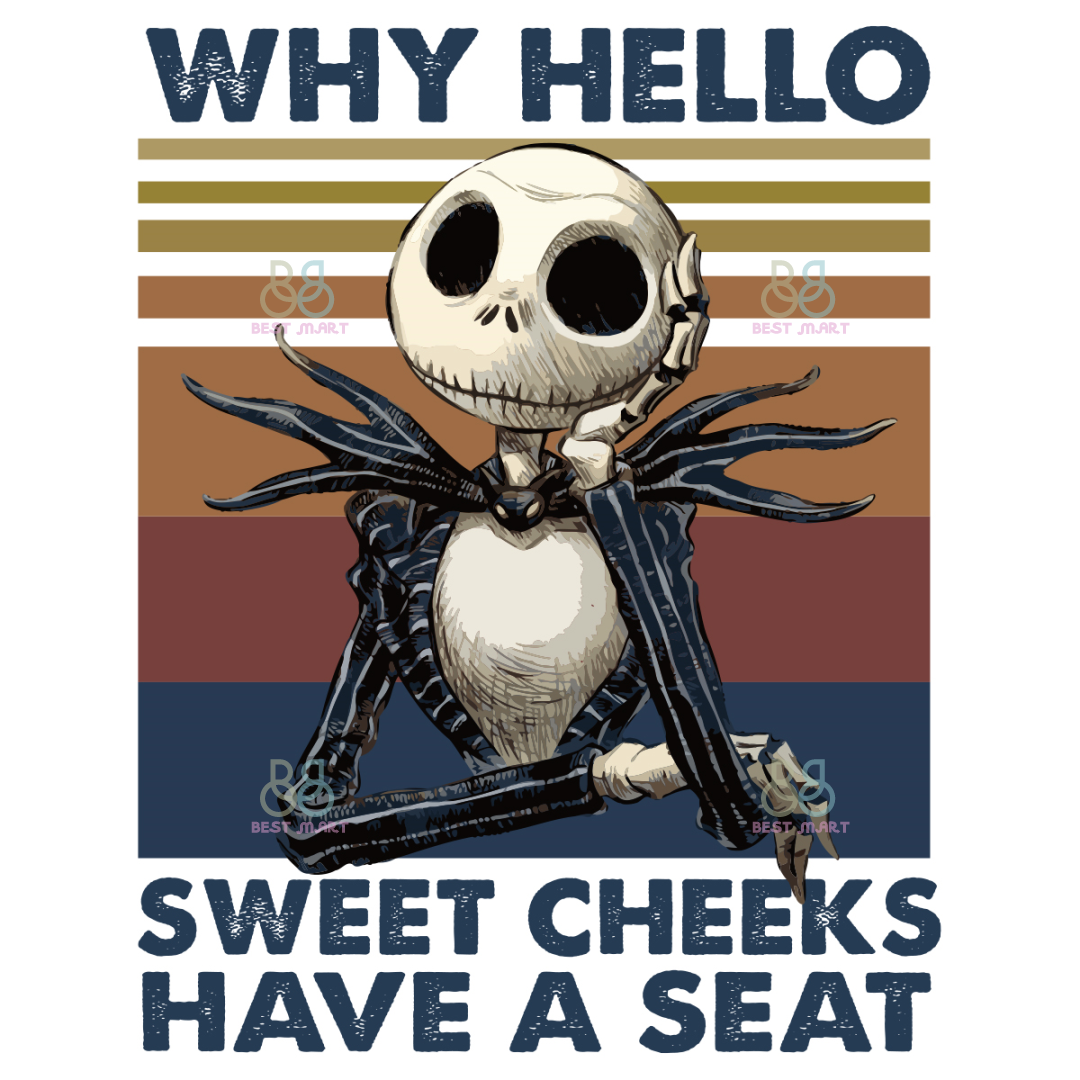 Why Hello Jack Skellington Svg, Halloween Svg, Jack Skelling | Inspire ...