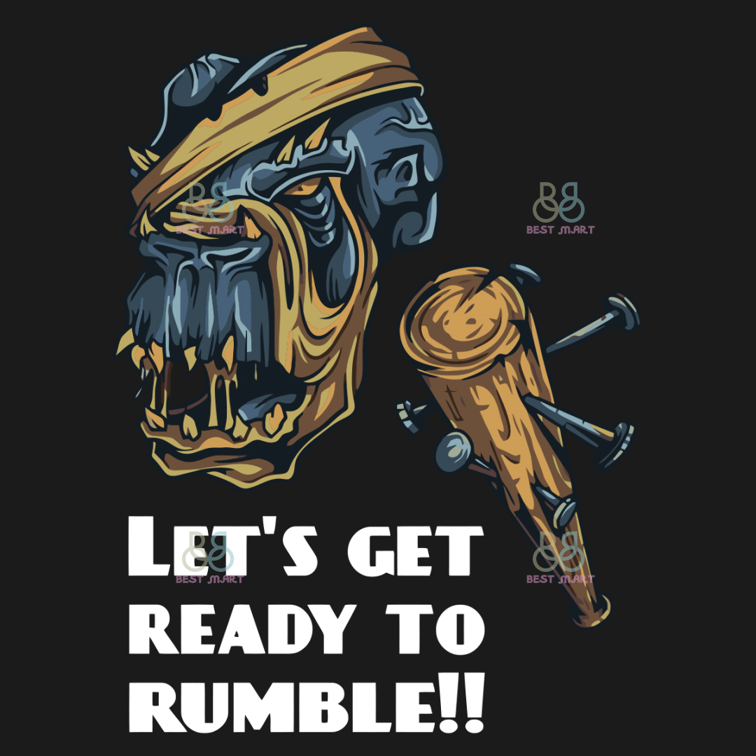 Lets Get Ready To Rumble Svg, Halloween Svg, Get Ready Svg, | Inspire ...
