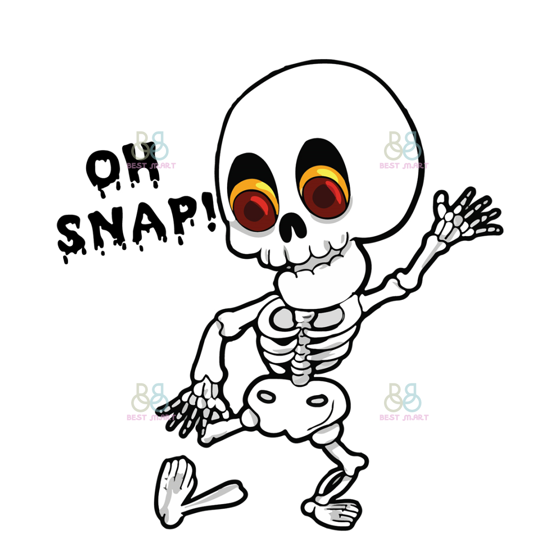 Oh Snap Svg, Halloween Svg, Skeleton Svg, Funny Skeleton Svg | Inspire ...