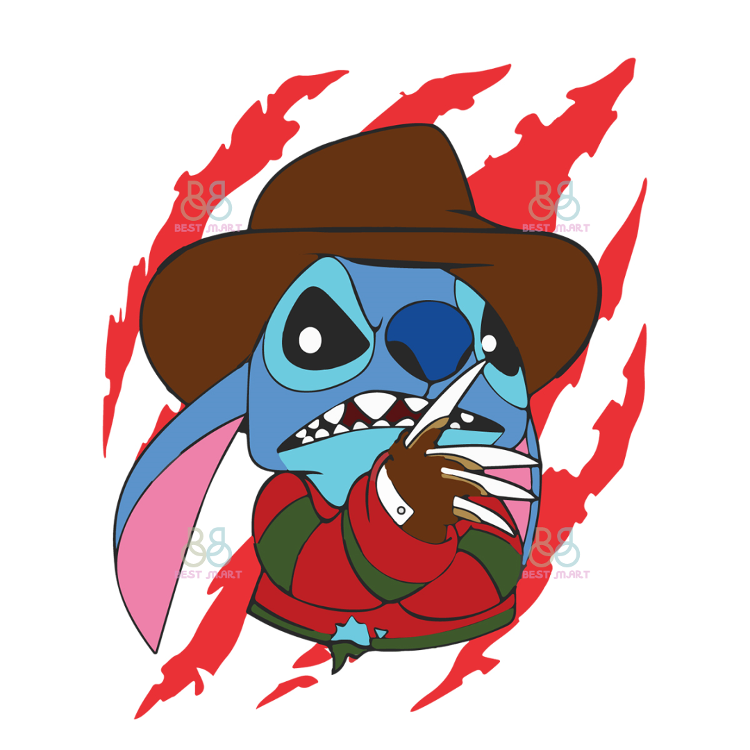 Freedy Stitch Svg, Halloween Svg, Freedy Krueger Svg, Horror - Inspire ...