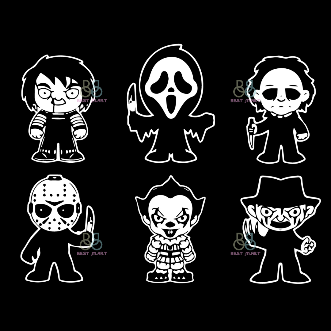Halloween Killer Svg, Halloween Svg, Killer Svg, Scary Kille | Inspire ...