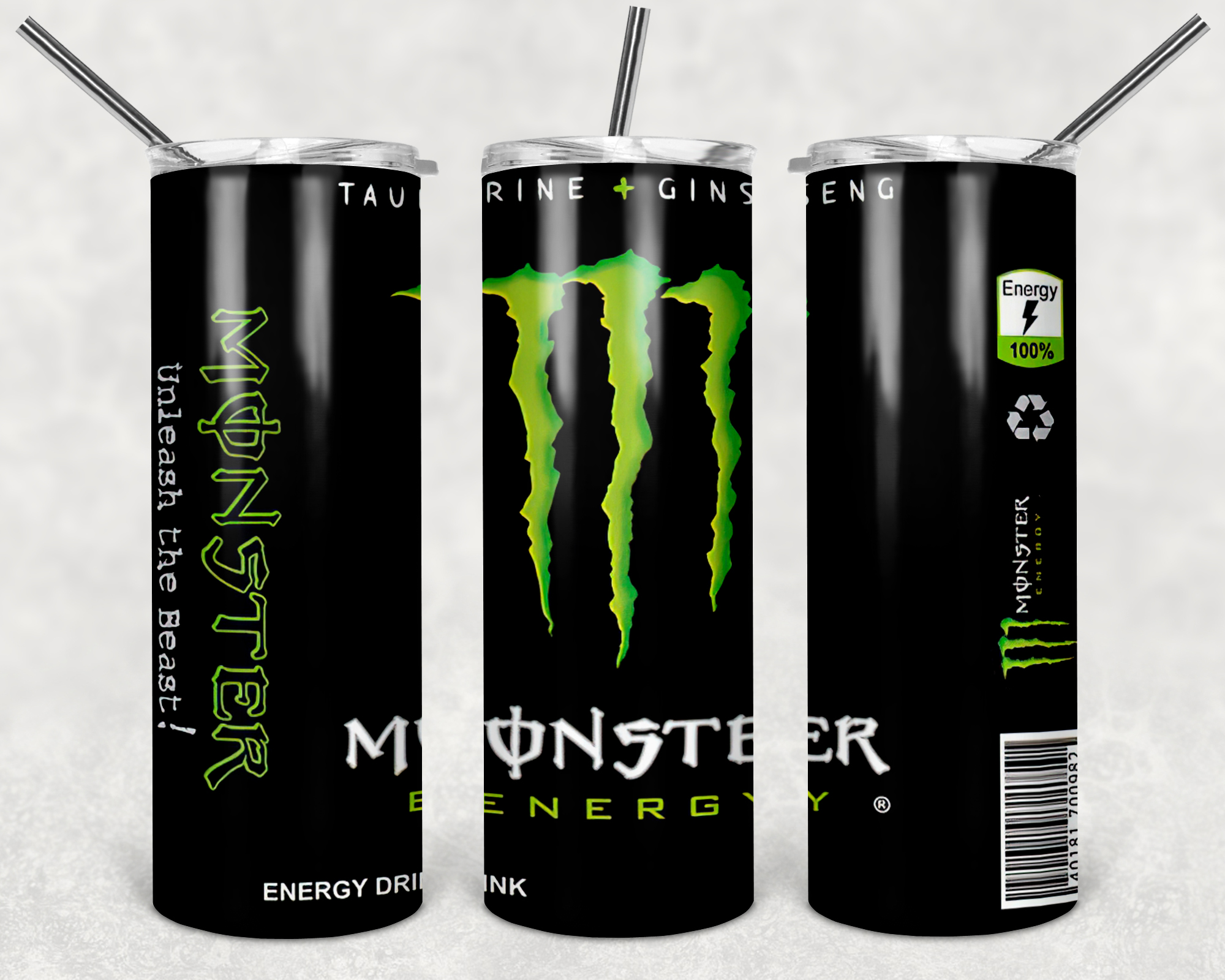 Monster Tumbler Png, Monster 20oz Skinny Sublimation Designs | Inspire ...