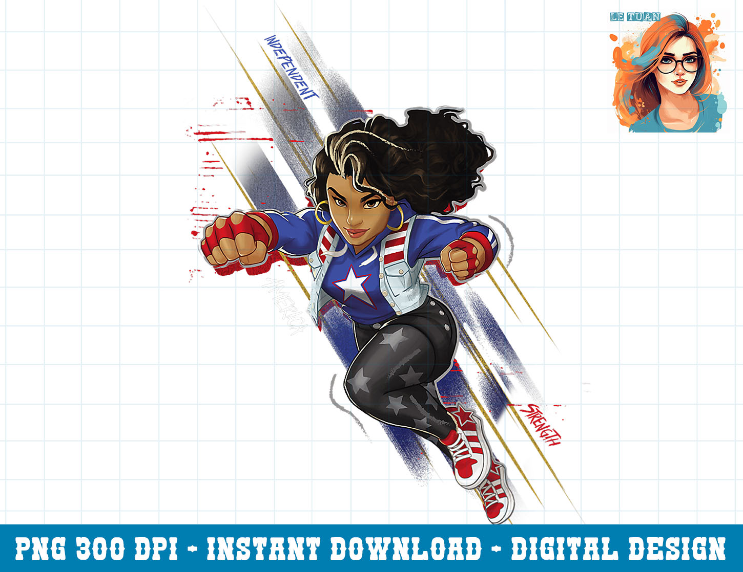 Marvel Rising Secret Warriors Miss America Action Pose png, | Inspire ...