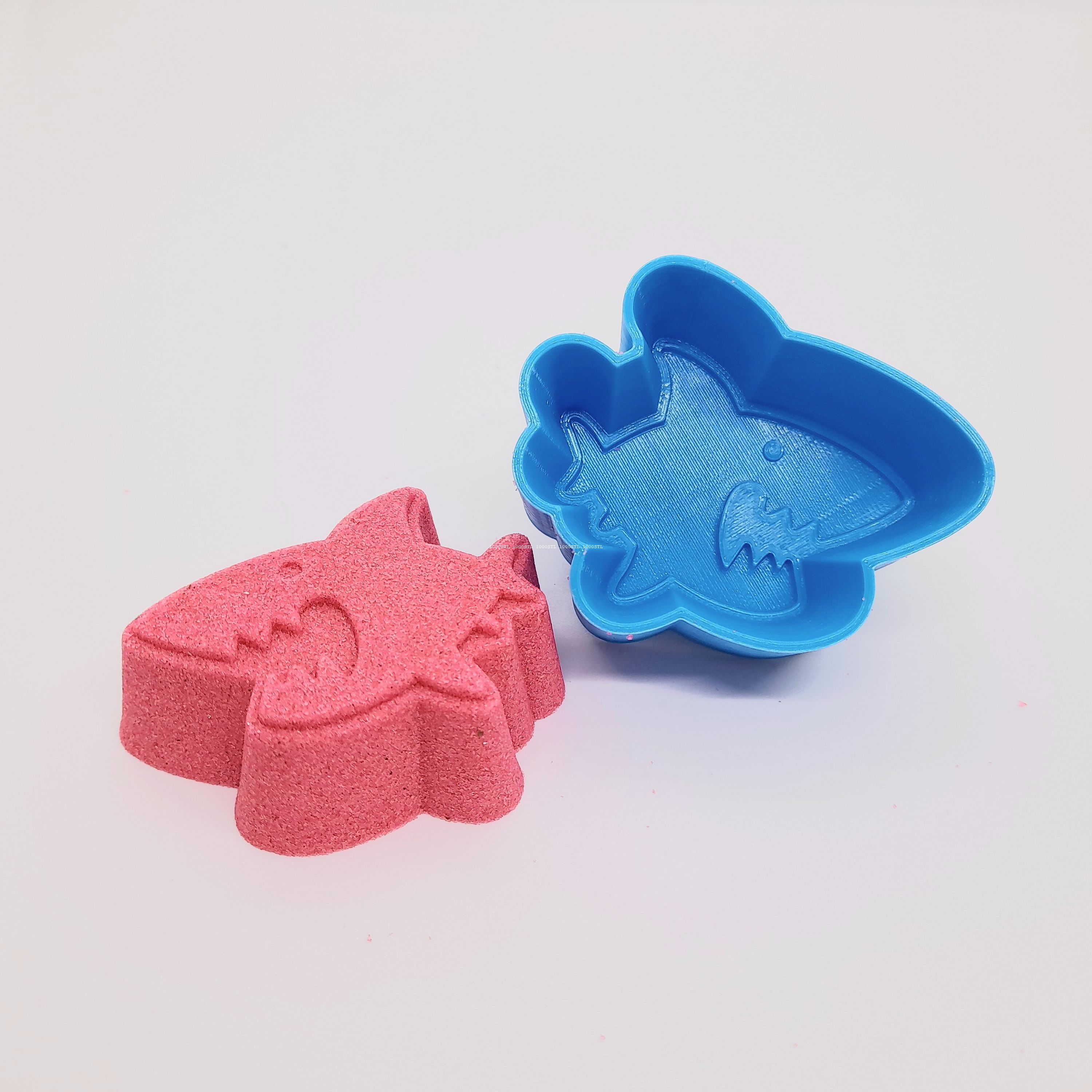 SHARK BATH BOMB MOLD 3D STL file for 3D Printing | Inspire Uplift